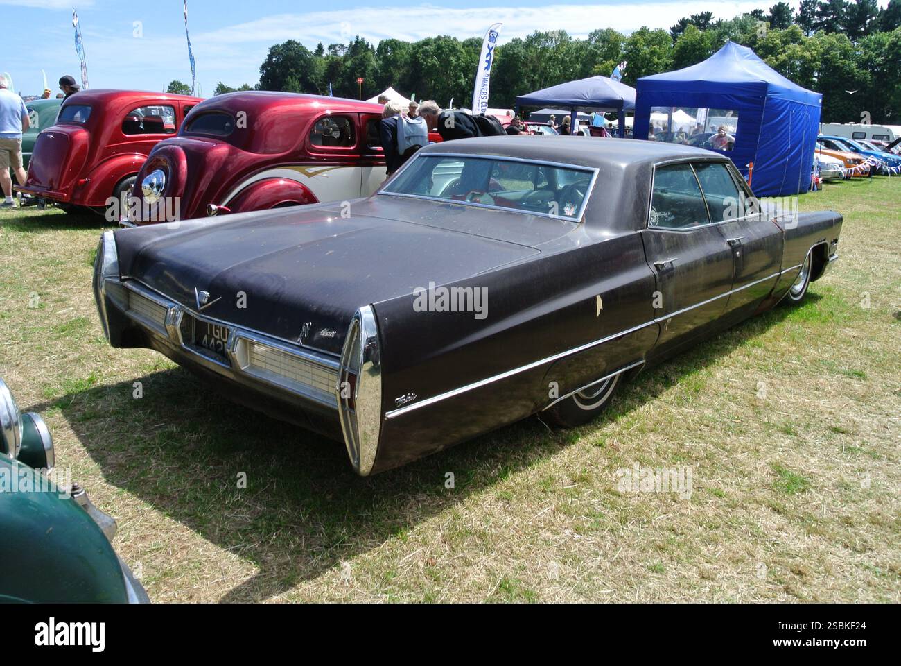 A 1967 Cadillac parked on display at the 49th Historic Vehicle ...