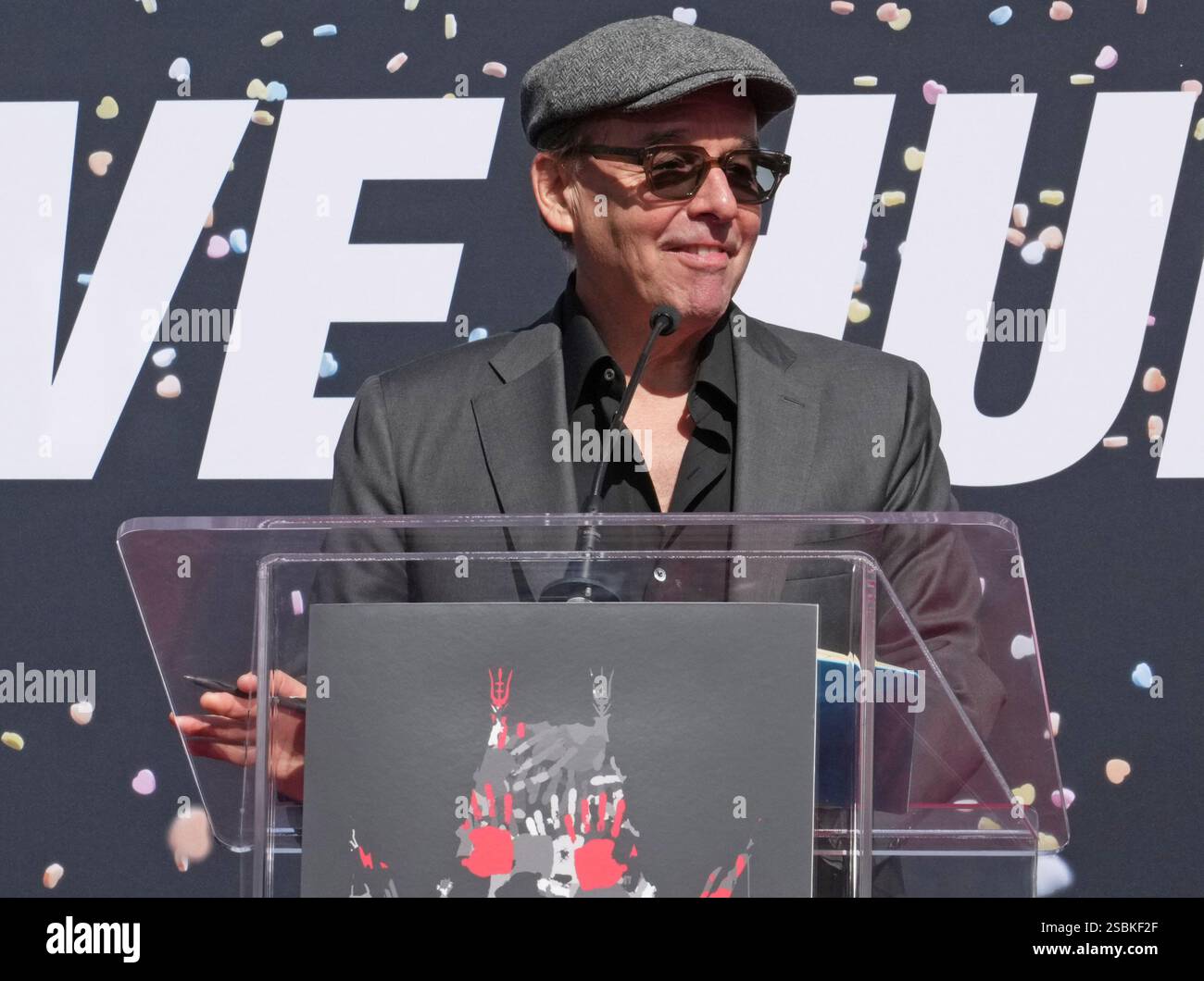 Los Angeles, USA. 03rd Feb, 2025. Chris Columbus speaks at the Ke Huy ...