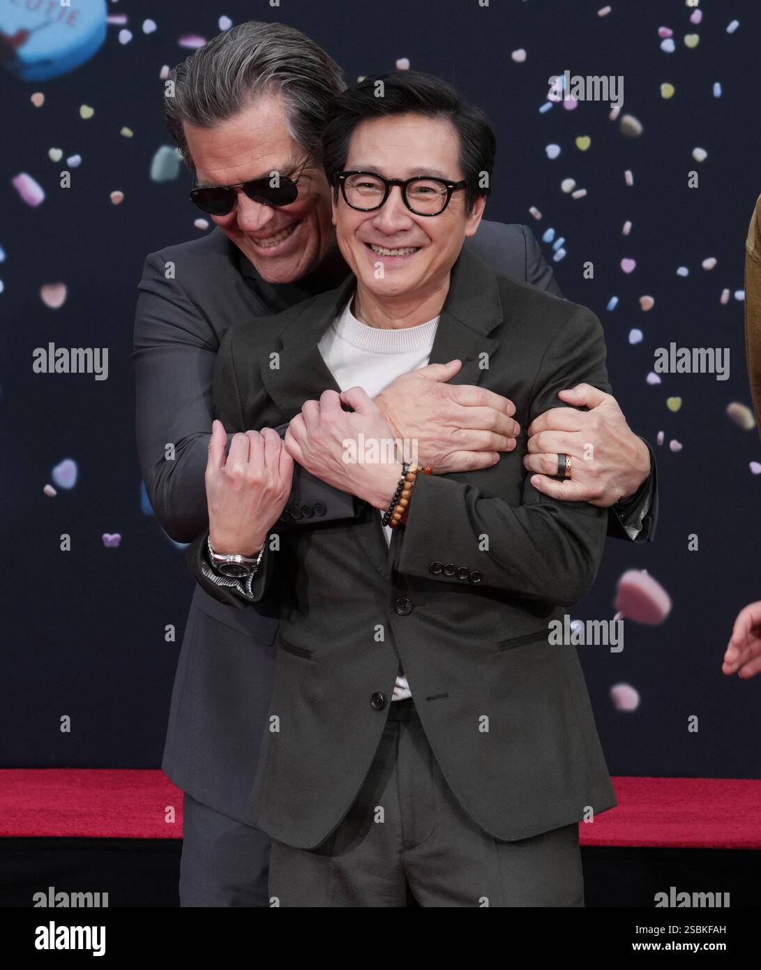 Los Angeles, USA. 03rd Feb, 2025. (L-R) Josh Brolin and Ke Huy Quan at ...