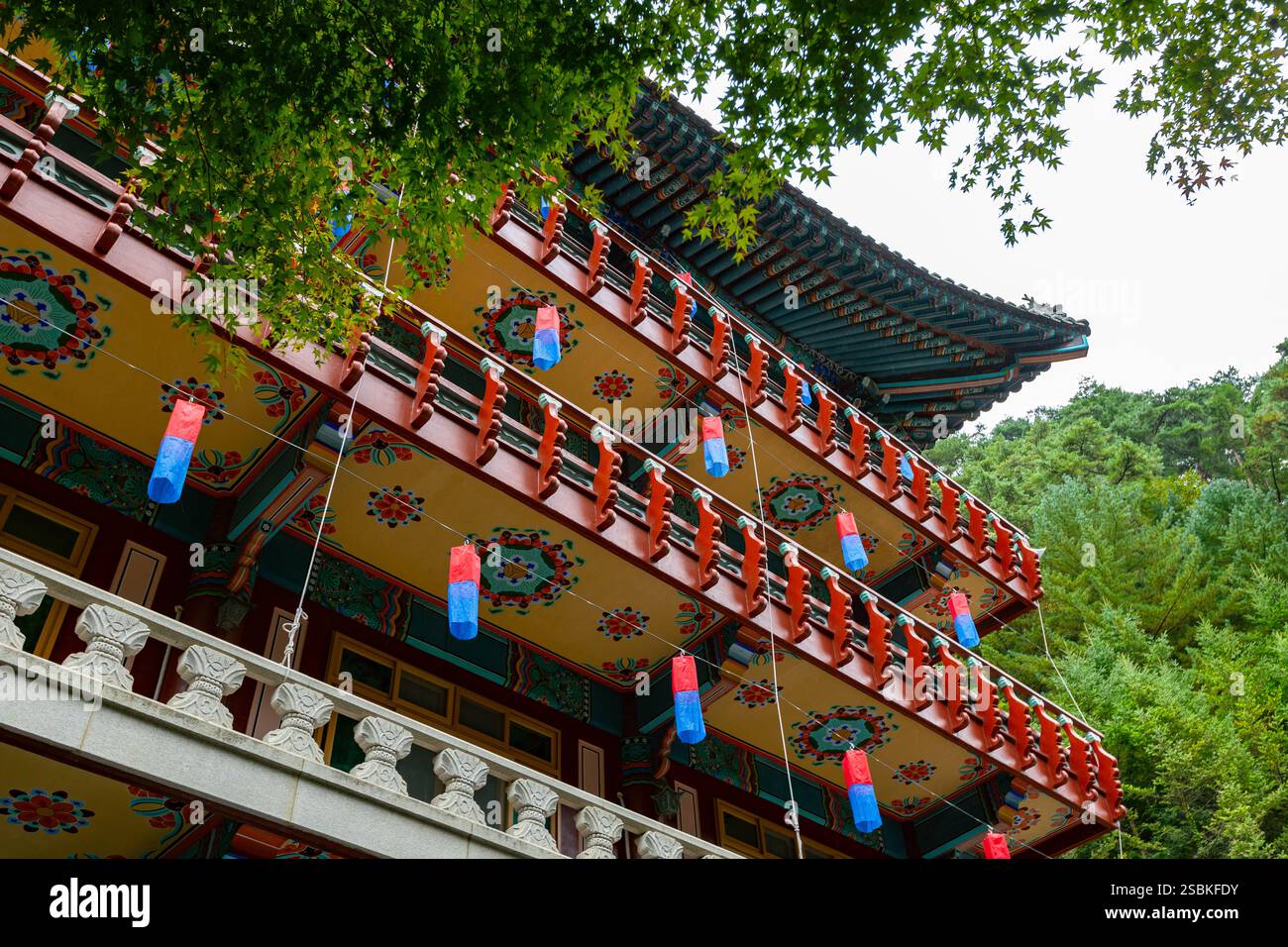 Details of Guinsa Monastery and Temple in Danyang County, South Korea ...