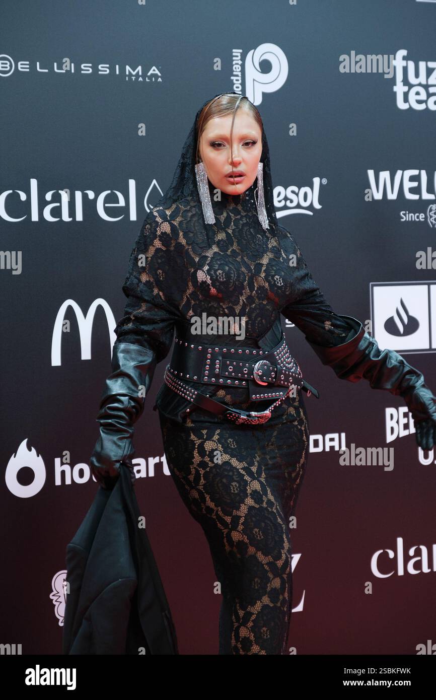 Madrid, Spain. 03rd Feb, 2025. Violeta attends GEN Z AWARDS photocall ...