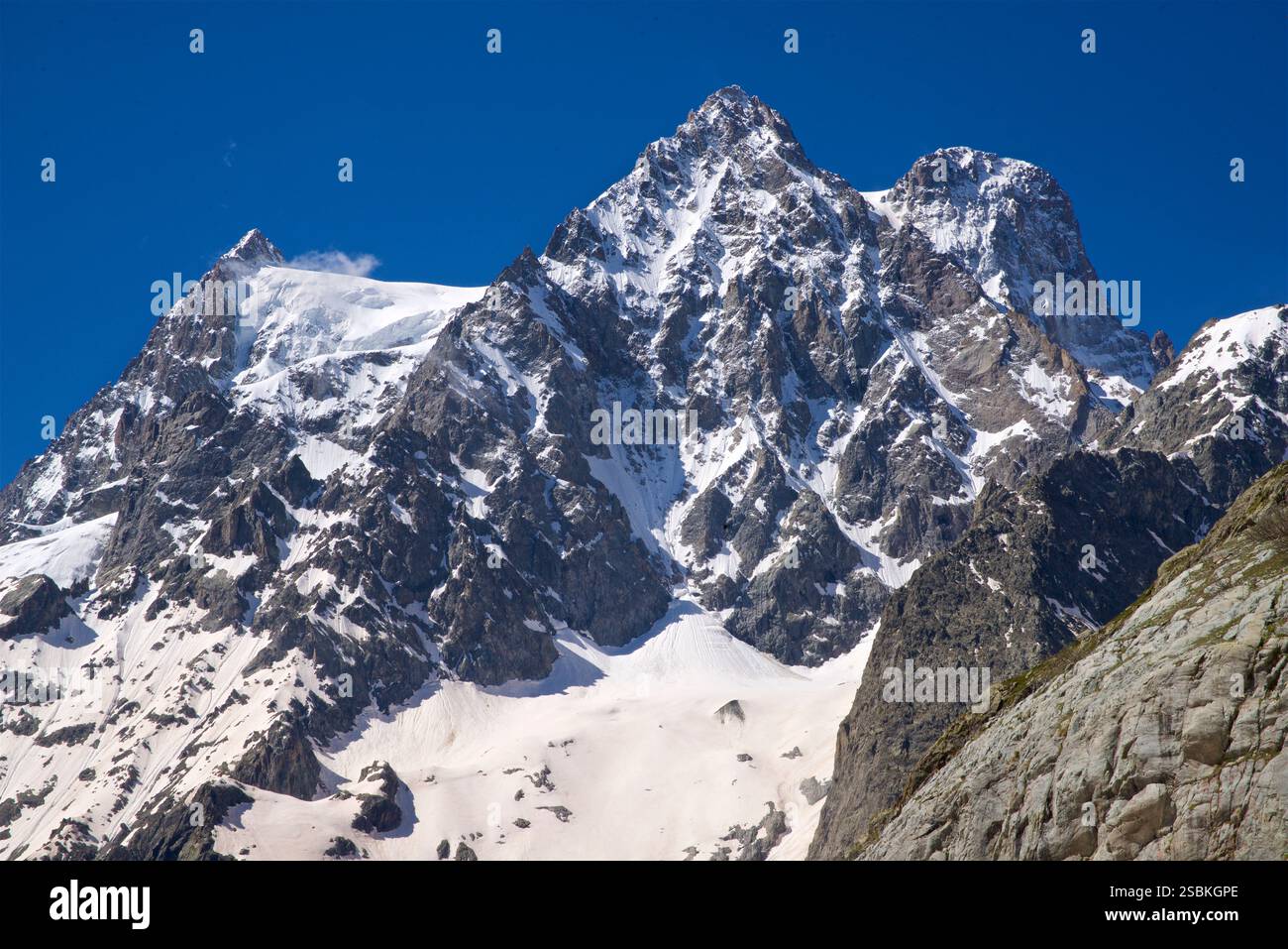 France, Views of the Hautes Alpes, Ecrins National Park, Pelvoux ...
