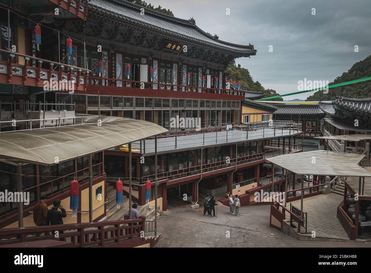 Details of Guinsa Monastery and Temple in Danyang County, South Korea ...