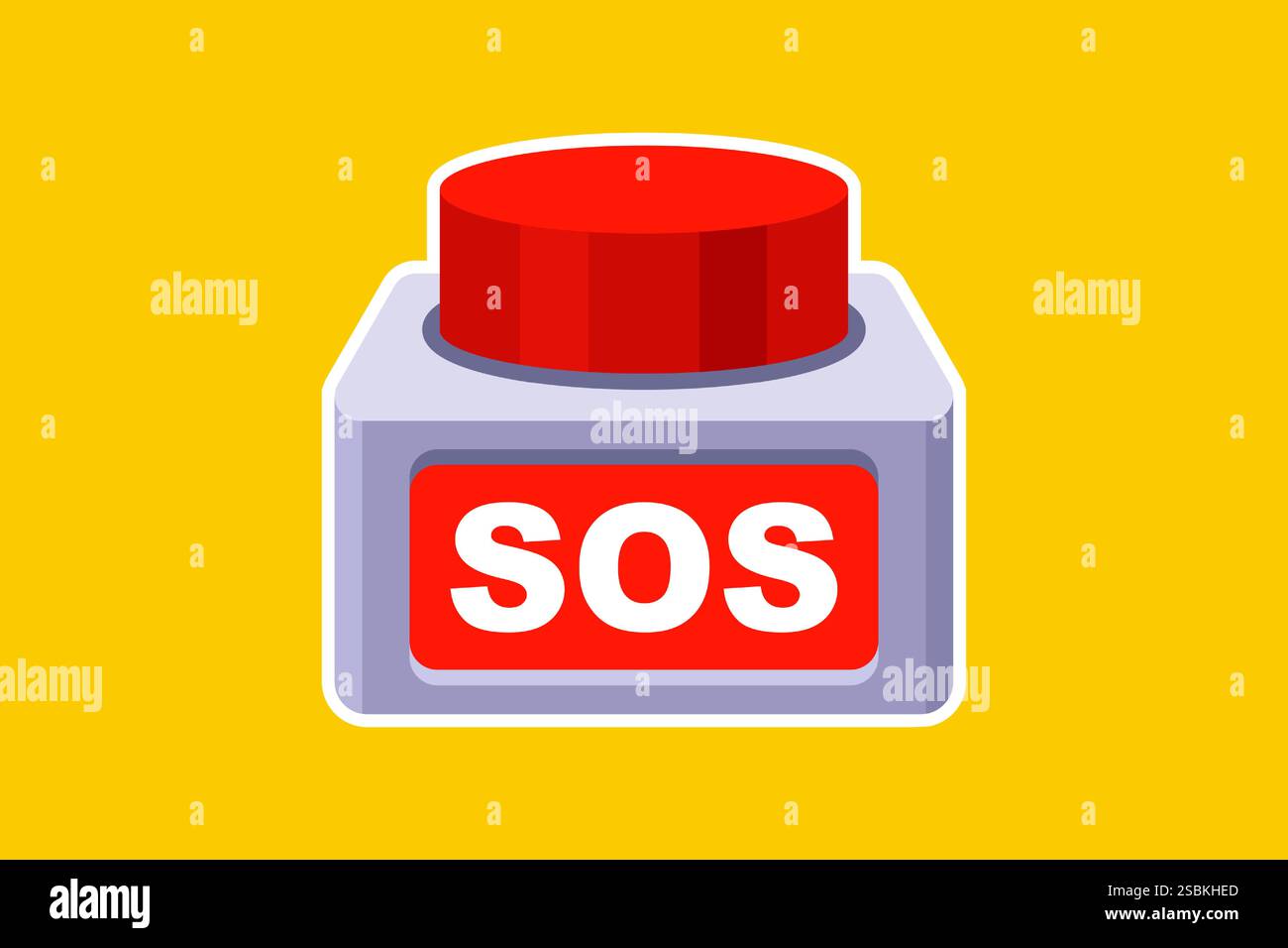 Red service area Stock Vector Images - Alamy