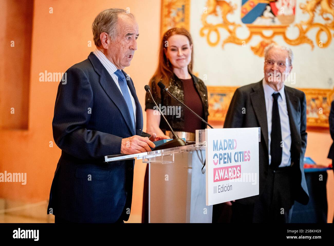 The vice president of Puy du Fou, Jesús Sainz, during the III Edition ...