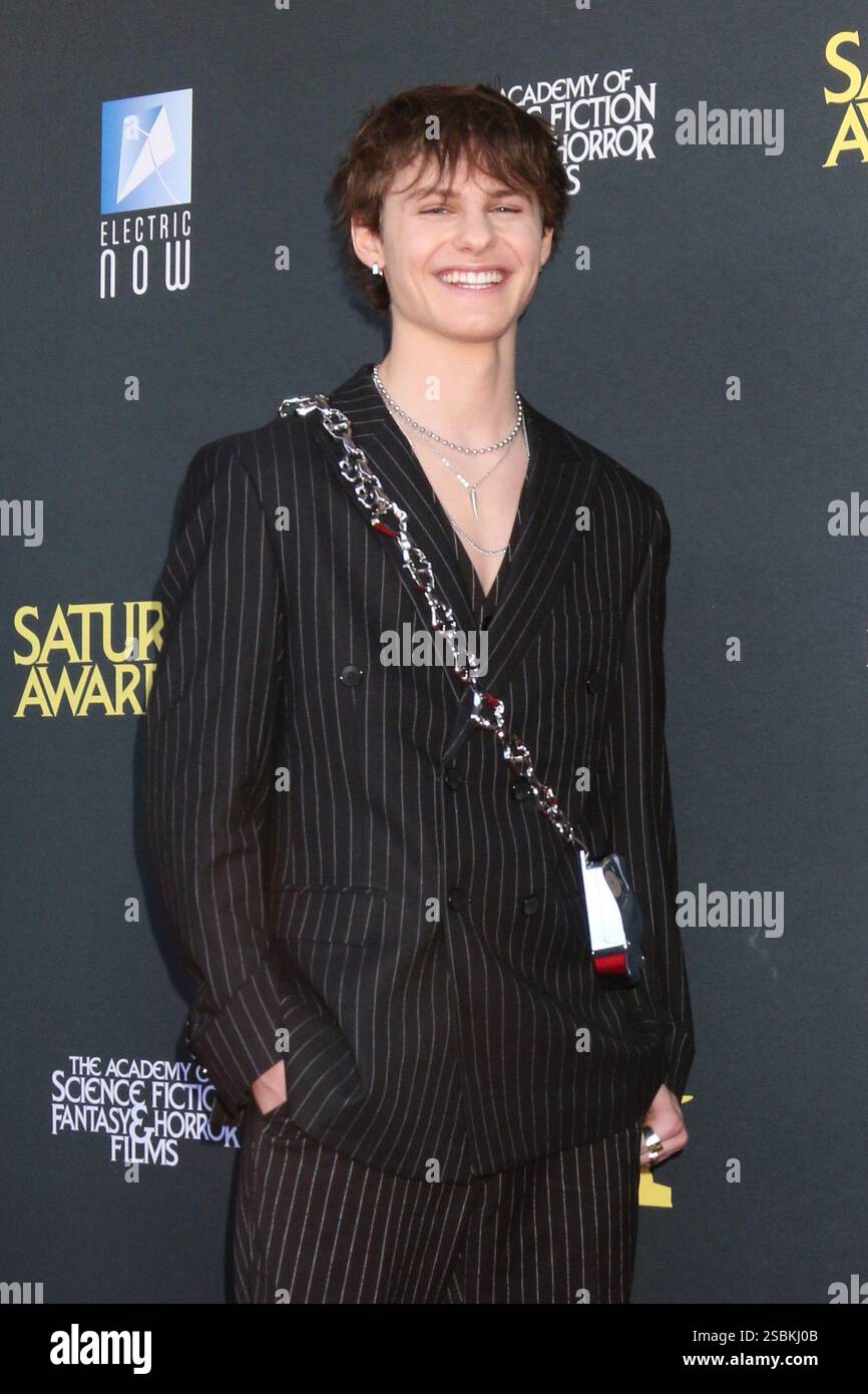 Ca. 02nd Feb, 2025. Cameron Crovetti at arrivals for 52nd Annual Saturn ...