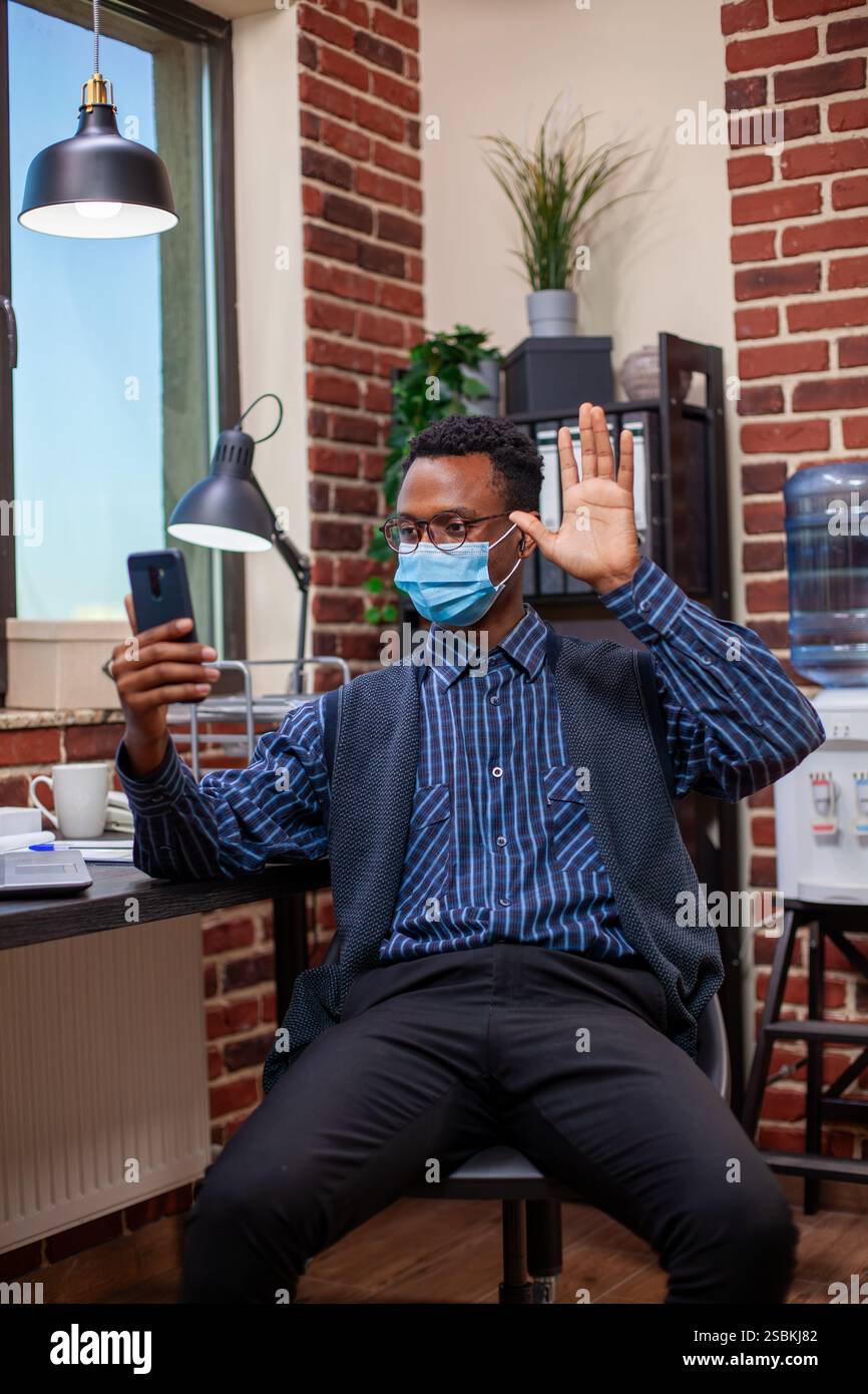 Businessman starting phone call in hi-res stock photography and images ...