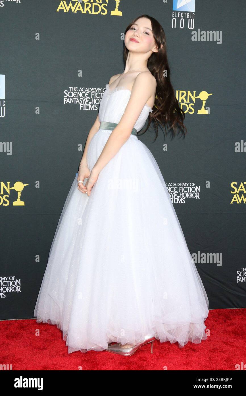 Violet McGraw at arrivals for 52nd Annual Saturn Awards, The Hilton ...