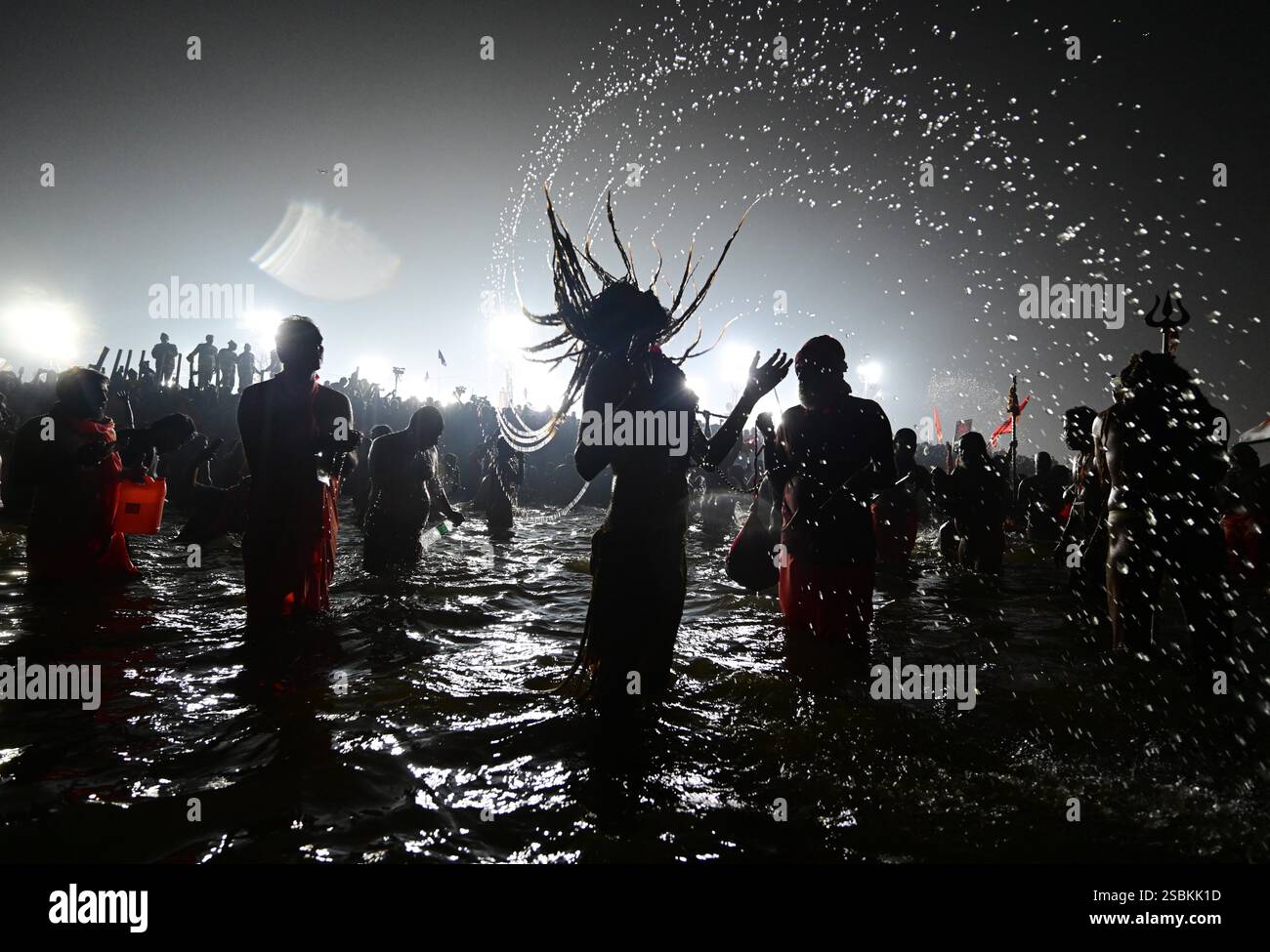 Prayagraj, India. 04th Feb, 2025. PRAYAGRAJ, INDIA - FEBRUARY 3: Naga ...