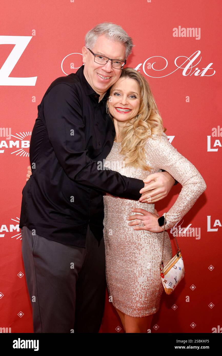 Unternehmer Frank Thelen und Ehefrau Nathalie Thelen-Sattler bei der ...