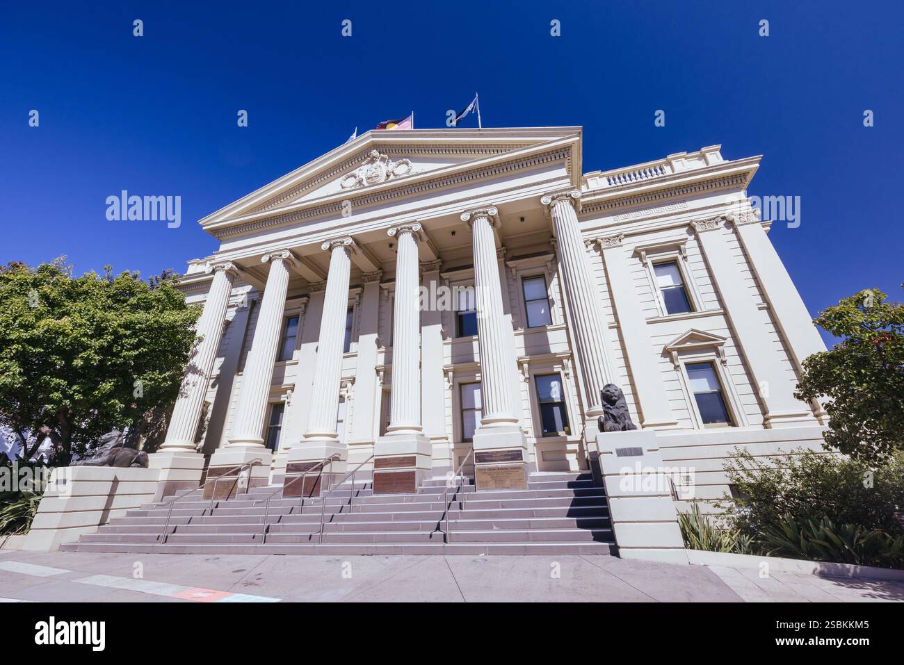 Geelong Visitor Information Centre in Geelong CBD Australia Stock Photo ...