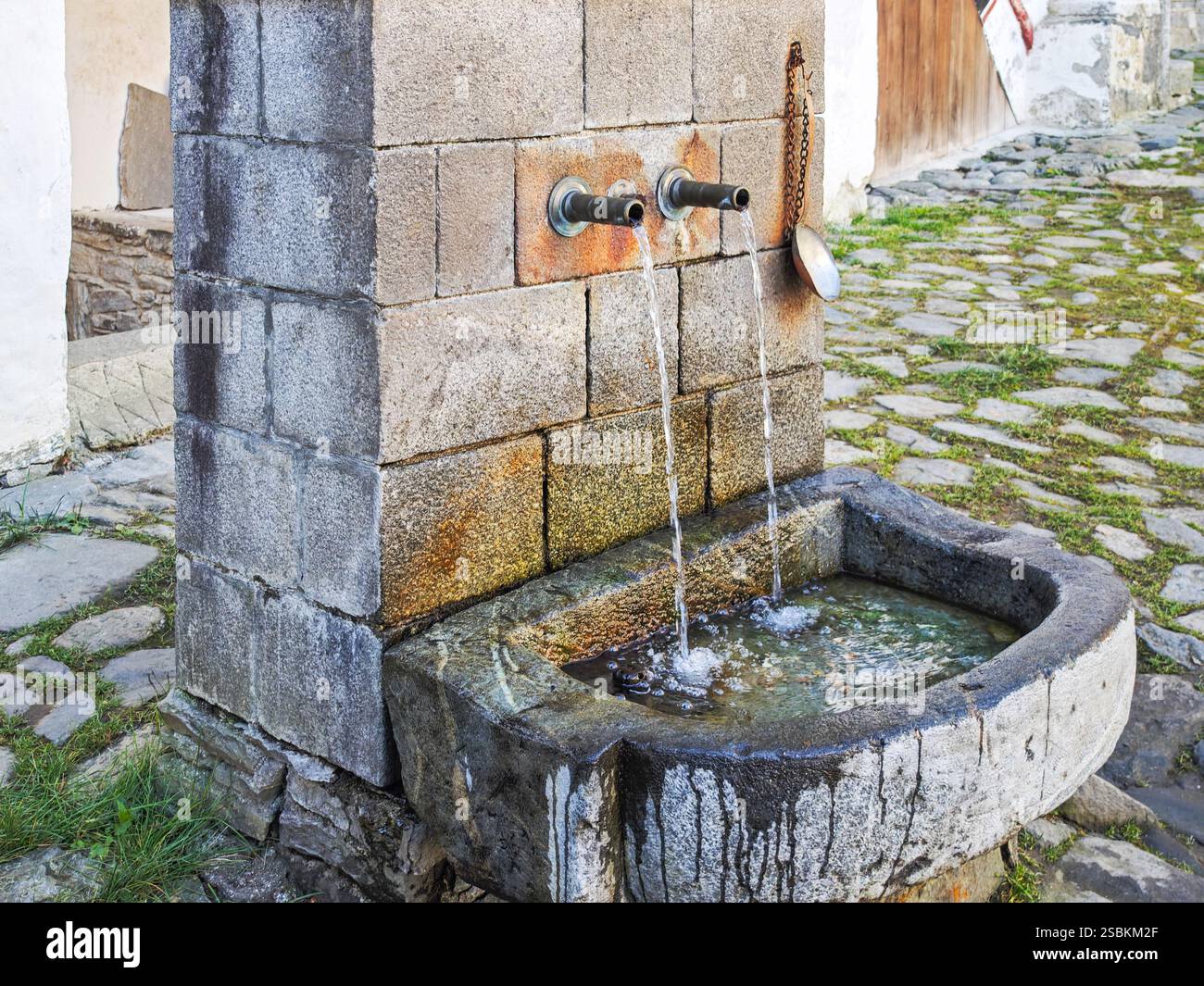 Autumn view of Orthodox Monastery of Saint Ivan (John) of Rila (Rila ...