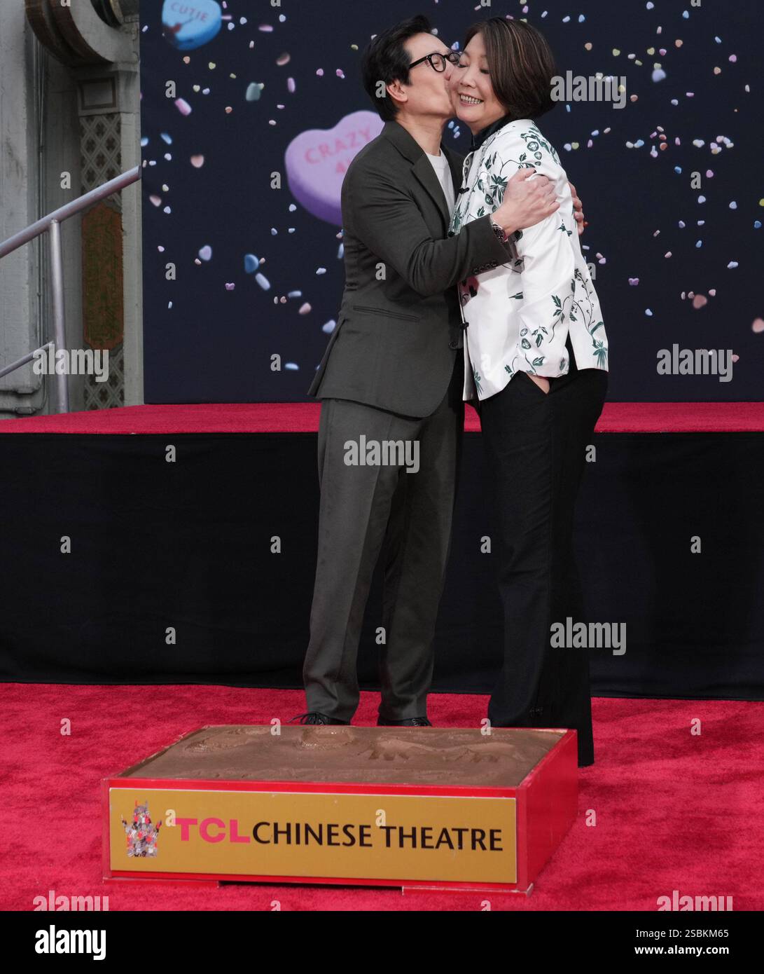 Los Angeles, USA. 03rd Feb, 2025. (L-R) Ke Huy Quan and Echo Quan at ...