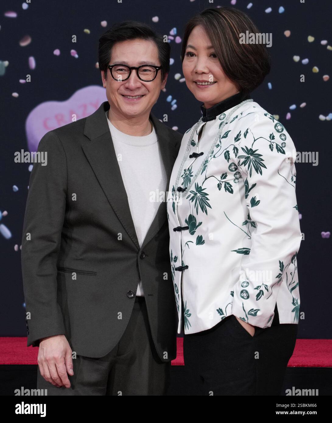 Los Angeles, USA. 03rd Feb, 2025. (L-R) Ke Huy Quan and Echo Quan at ...