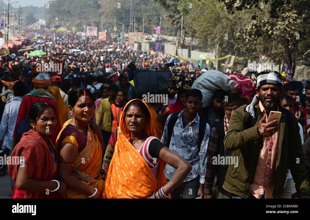Prayagraj, India. 04th Feb, 2025. PRAYAGRAJ, INDIA - JANUARY 28: A ...