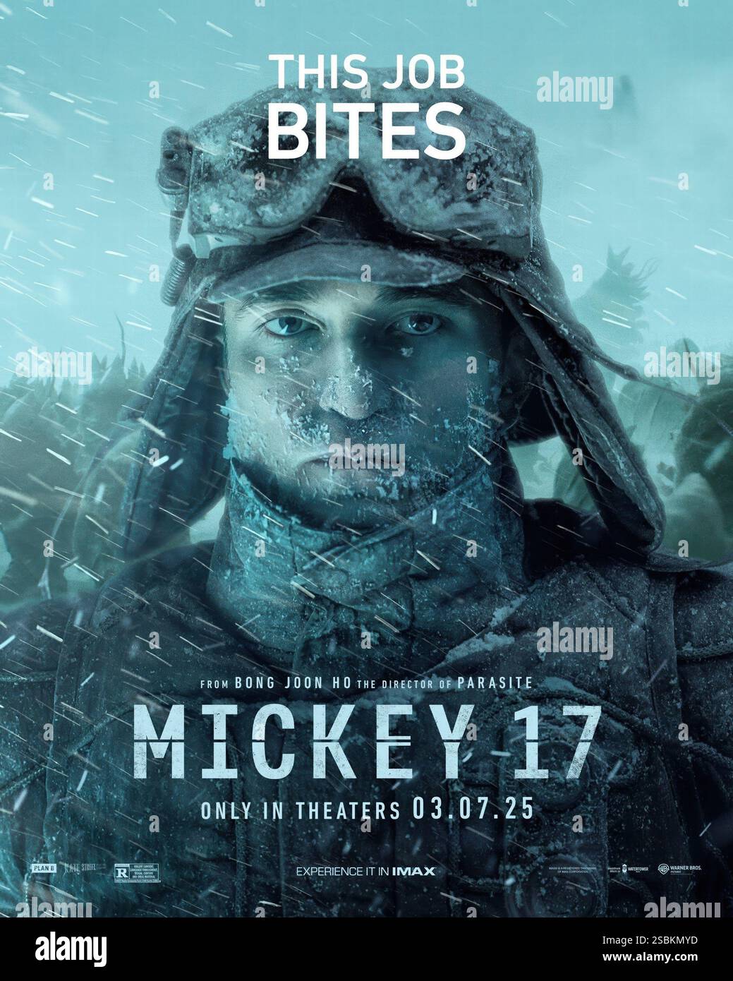 MICKEY 17, US poster, Robert Pattinson, 2025. © Warner Bros. / Courtesy ...