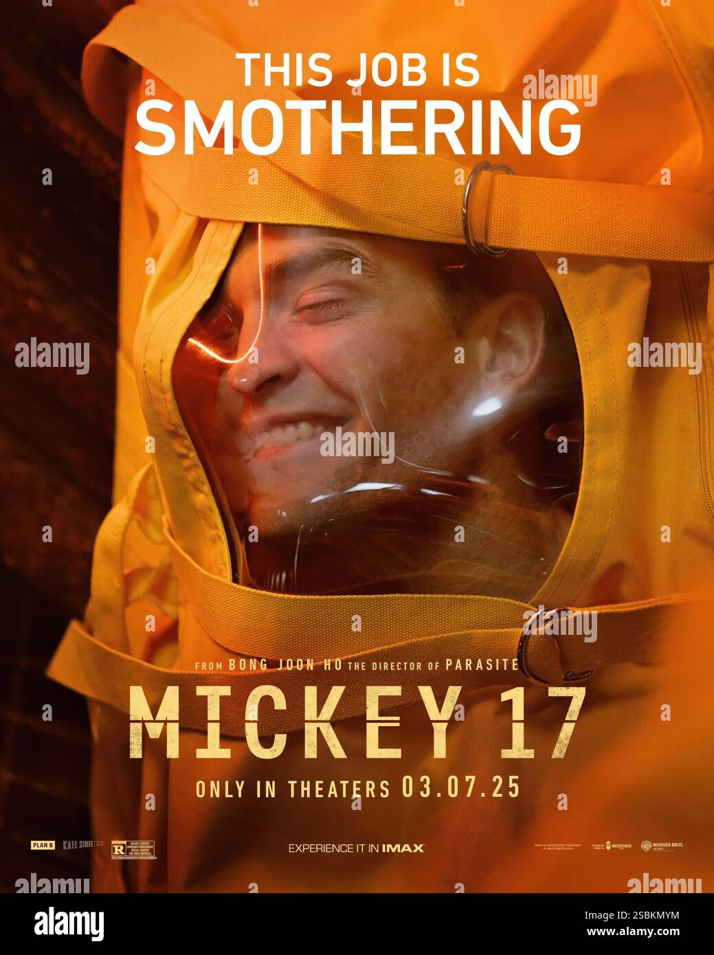 MICKEY 17, US poster, Robert Pattinson, 2025. © Warner Bros. / Courtesy ...