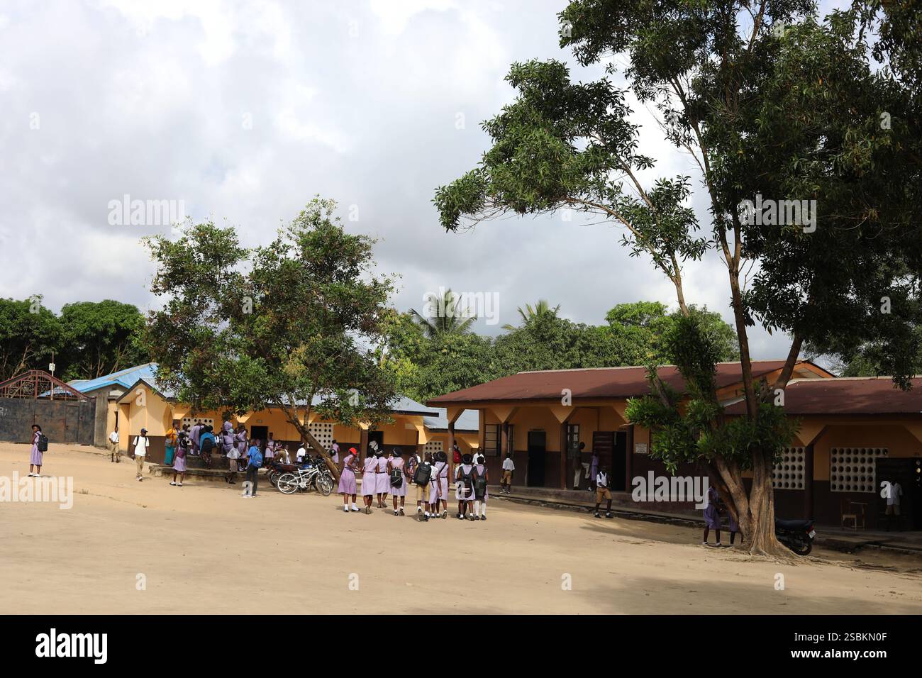 General views of students attending St. Paul's Anglican Senior ...