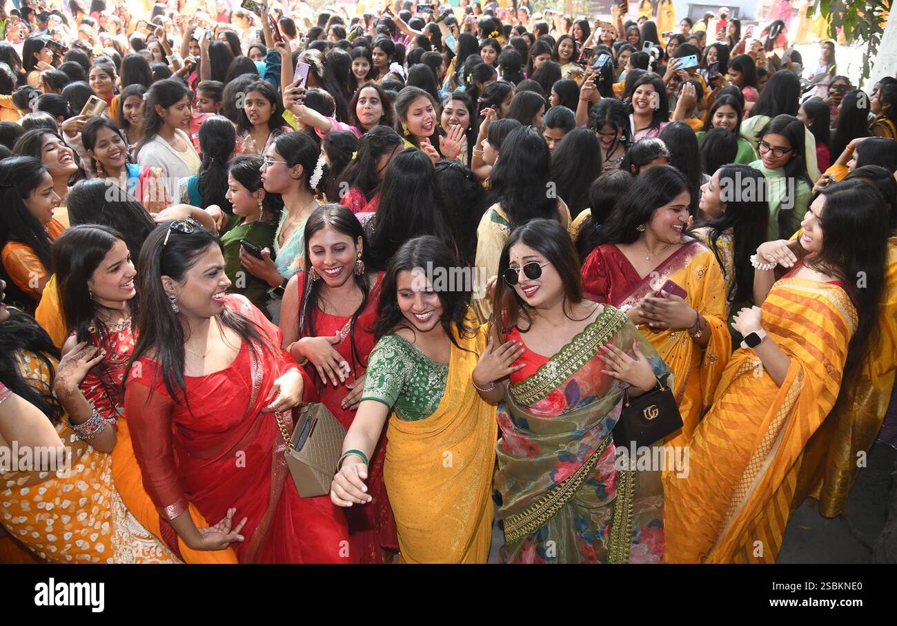 Patna, India. 03rd Feb, 2025. PATNA, INDIA - FEBRUARY 3: Students ...