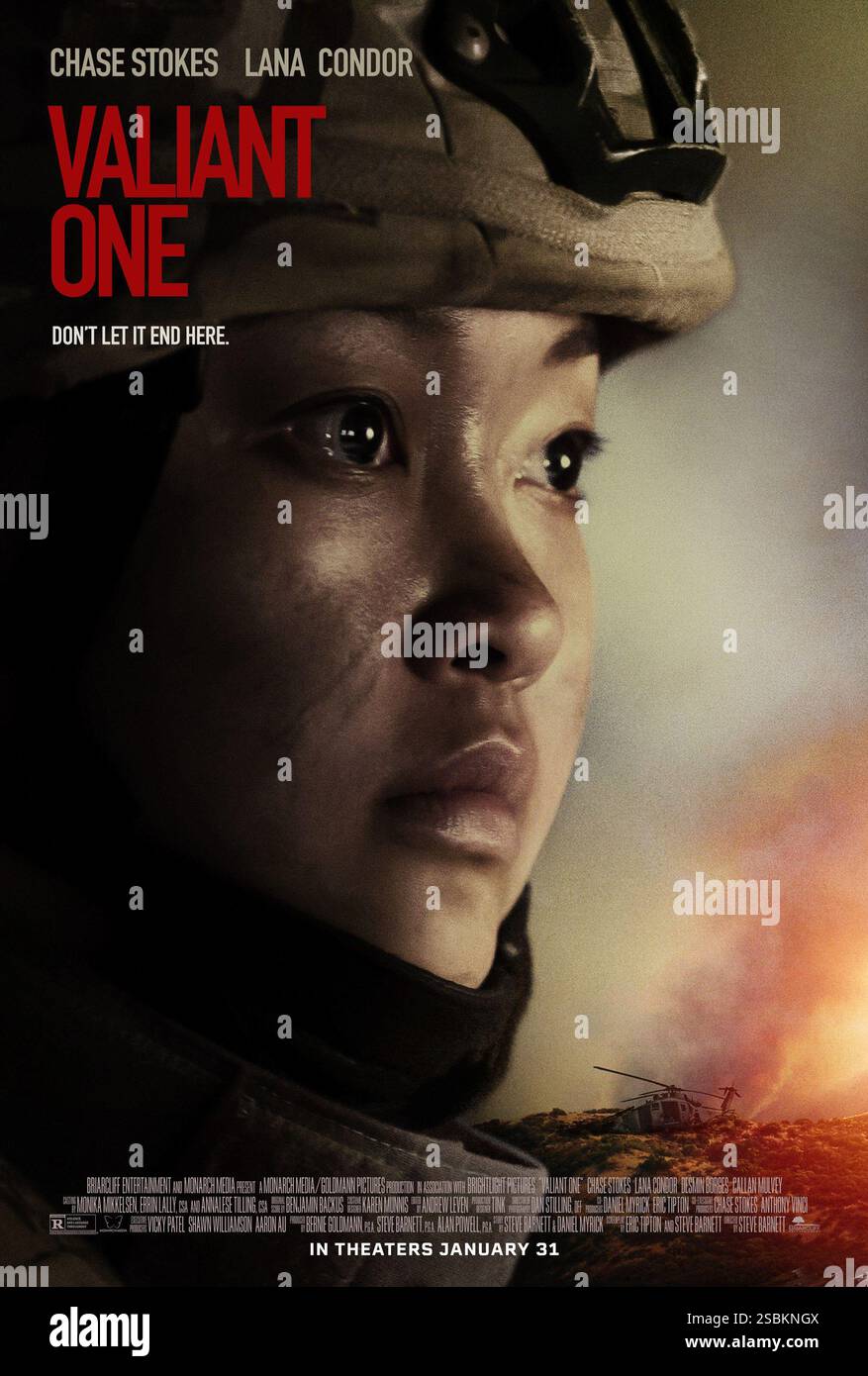 VALIANT ONE, US poster, Lana Condor, 2025. © Briarcliff Entertainment ...