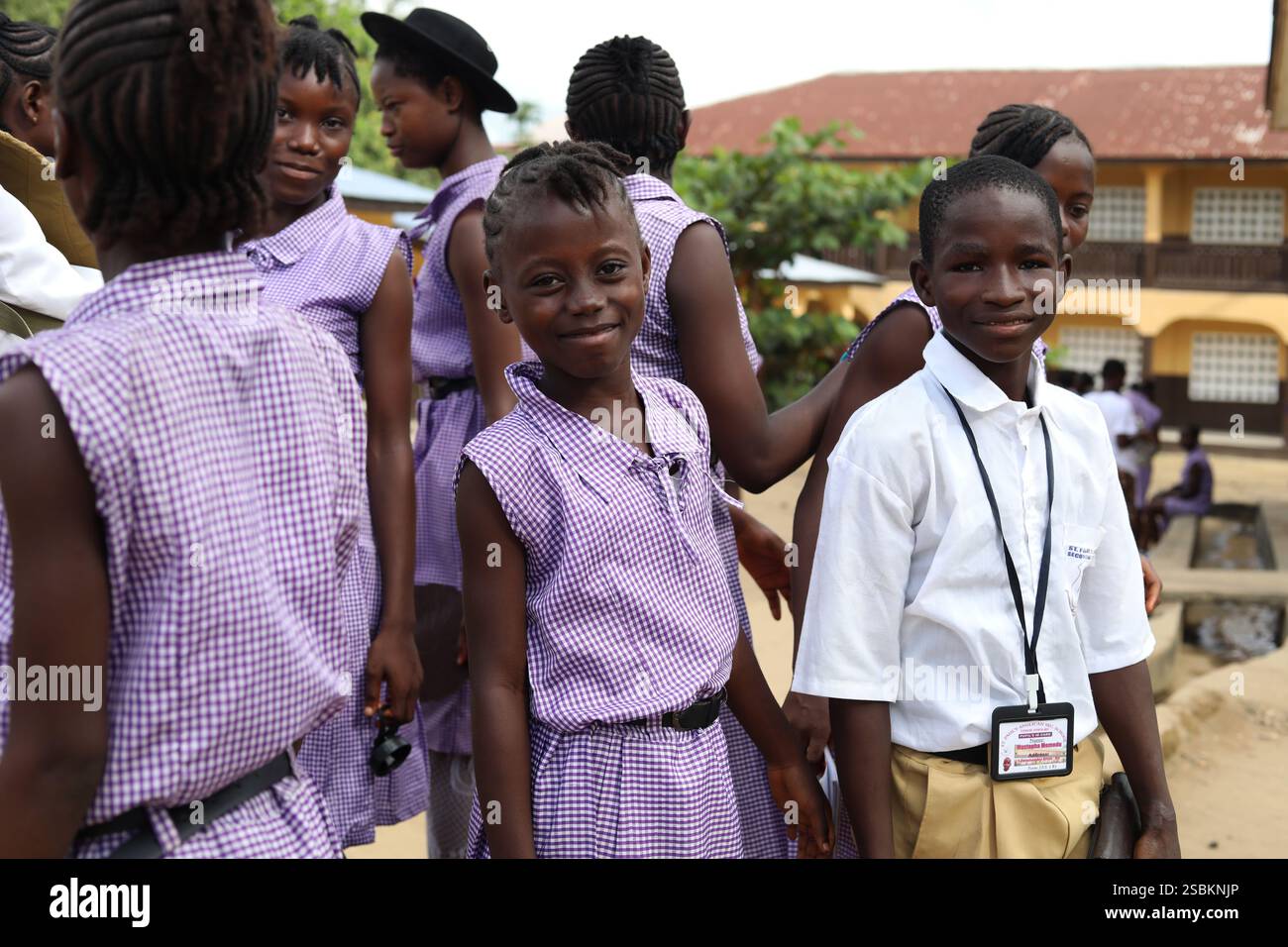 General views of students attending St. Paul's Anglican Senior ...