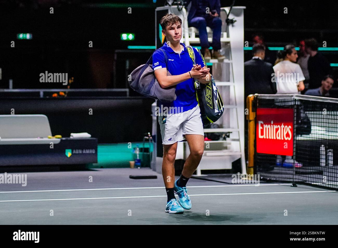 Rotterdam, Netherlands. 03rd Feb, 2025. Rotterdam - Mees Rottgering ...