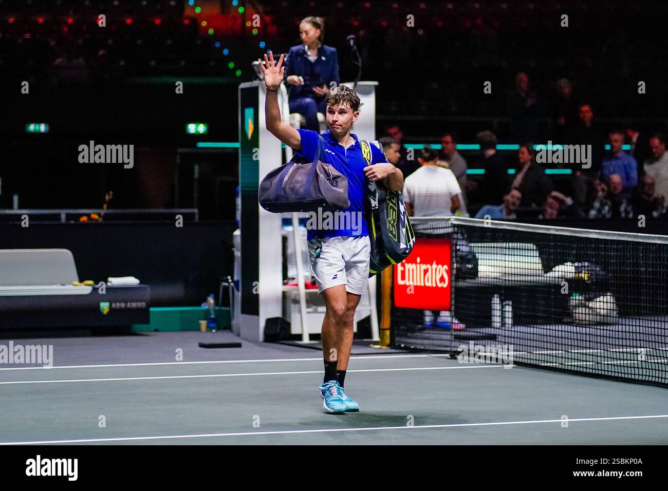 Rotterdam, Netherlands. 03rd Feb, 2025. Rotterdam - Mees Rottgering ...