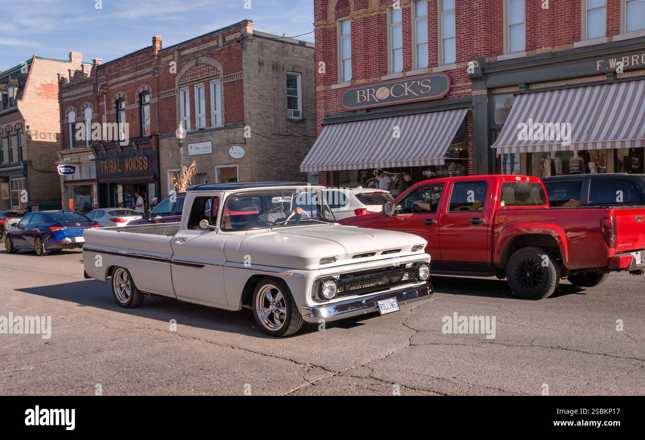 Port Perry, Ontario, Canada - 2024 10 05: 1960-1966 vintage Chevrolet ...