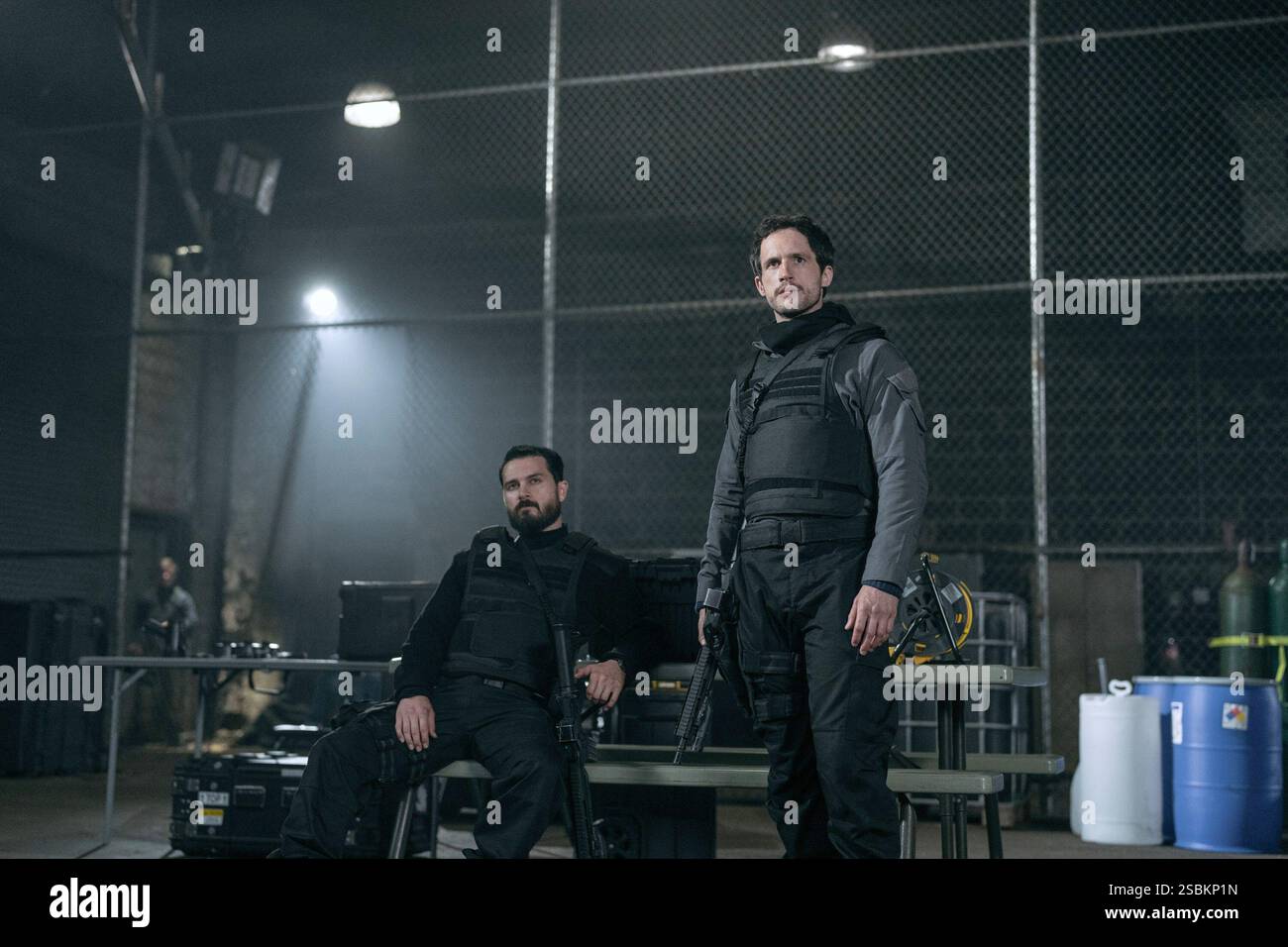 THE NIGHT AGENT, from left: Michael Malarkey, Rob Heaps, 'Divergence ...