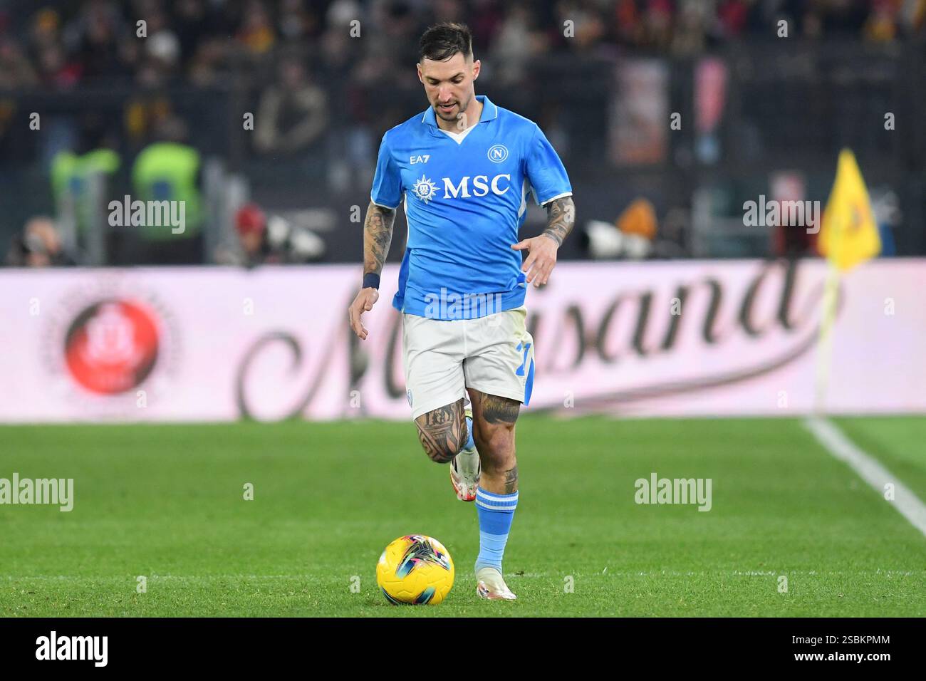 Rome, Lazio. 02nd Feb, 2025. Matteo Politano of SSC Napoli during the ...