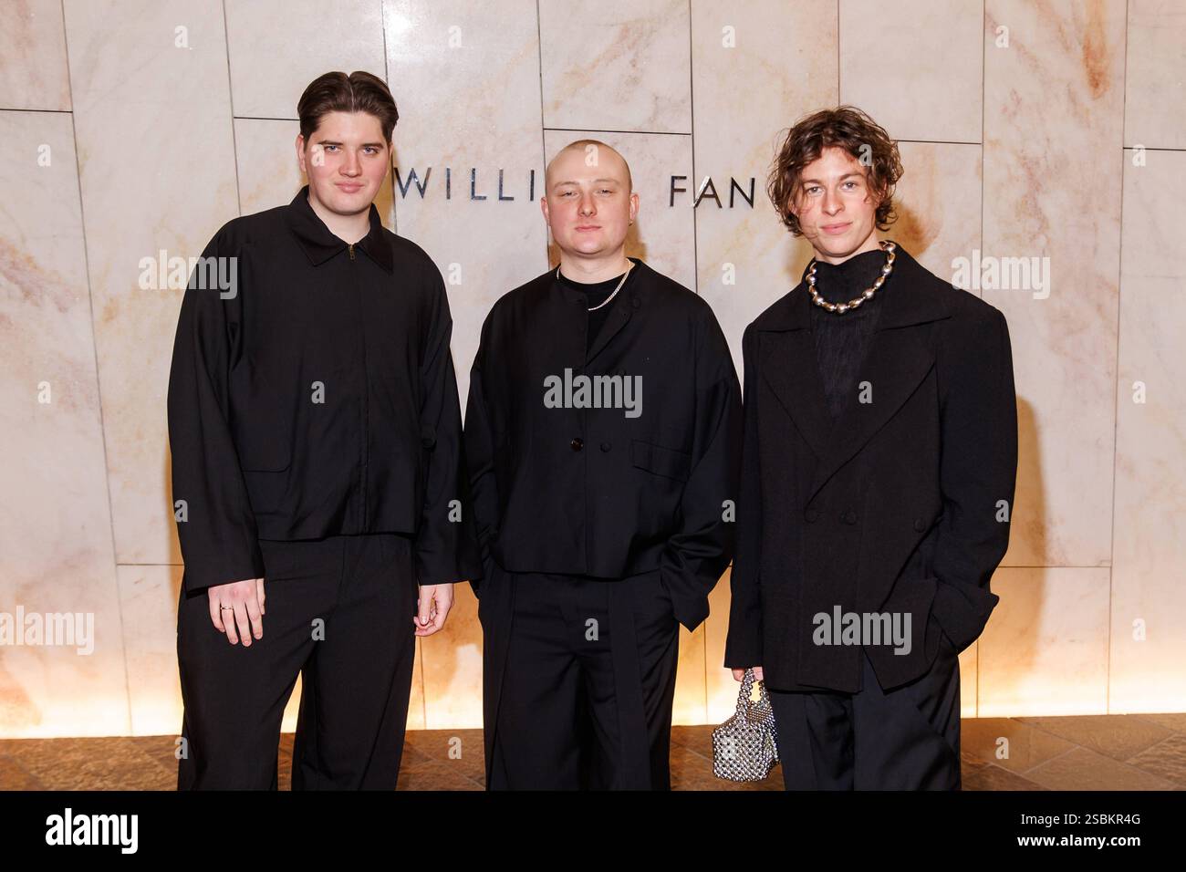 Berlin Fashion Week - 10 Year Anniversary William Fan Luca Göttner, Finn Schwieters und Fred ...
