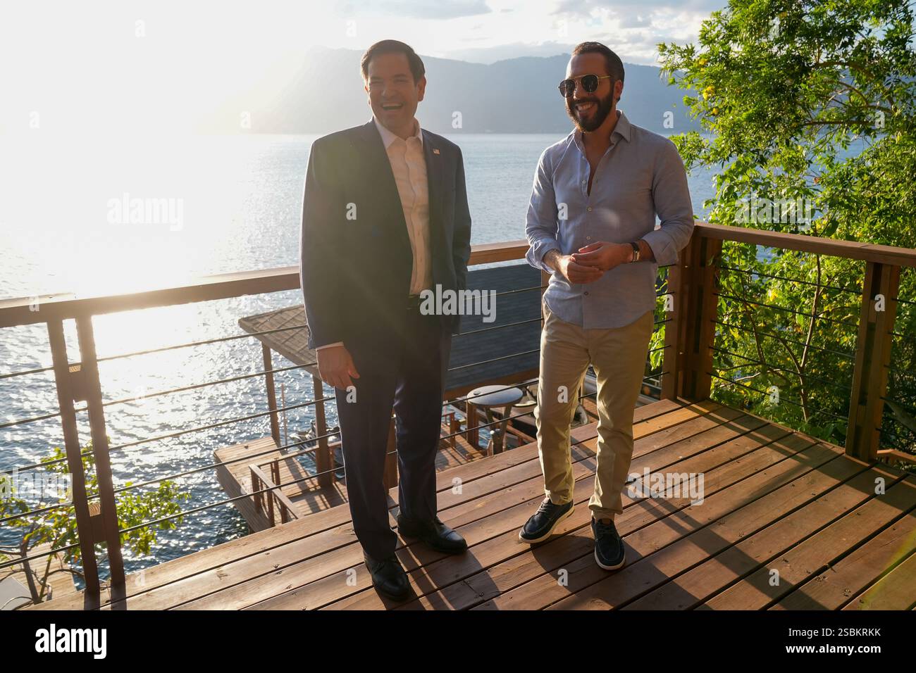 U.S. Secretary of State Marco Rubio meets with President Nayib Bukele ...