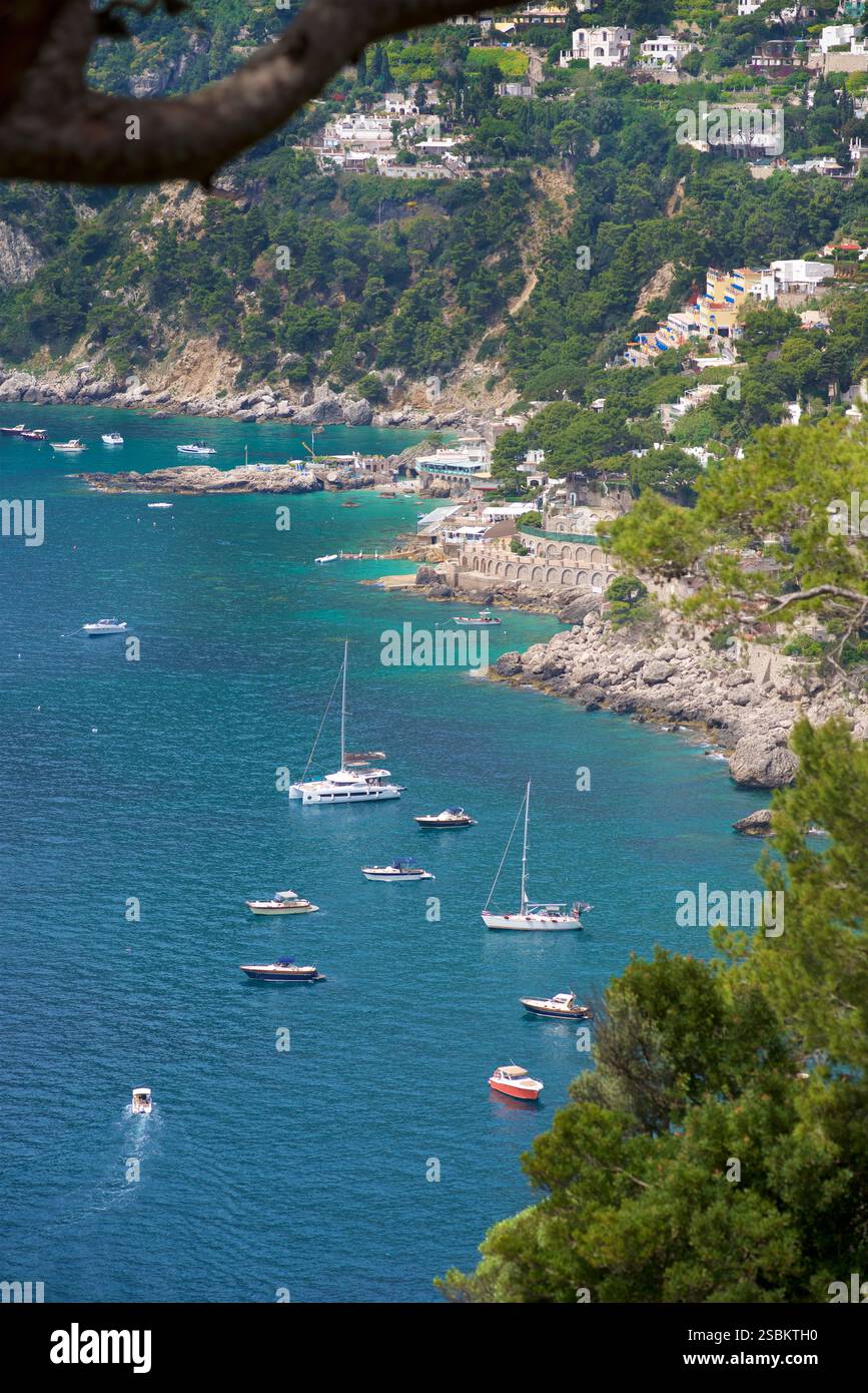 Spiaggia di Marina Piccola, Capri Island, Italy Stock Photo - Alamy