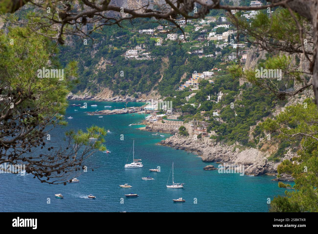 Spiaggia di Marina Piccola, Capri Island, Italy Stock Photo - Alamy