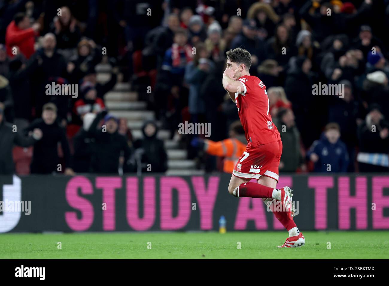 Riverside Stadium, Middlesbrough on Monday 3rd February 2025 ...