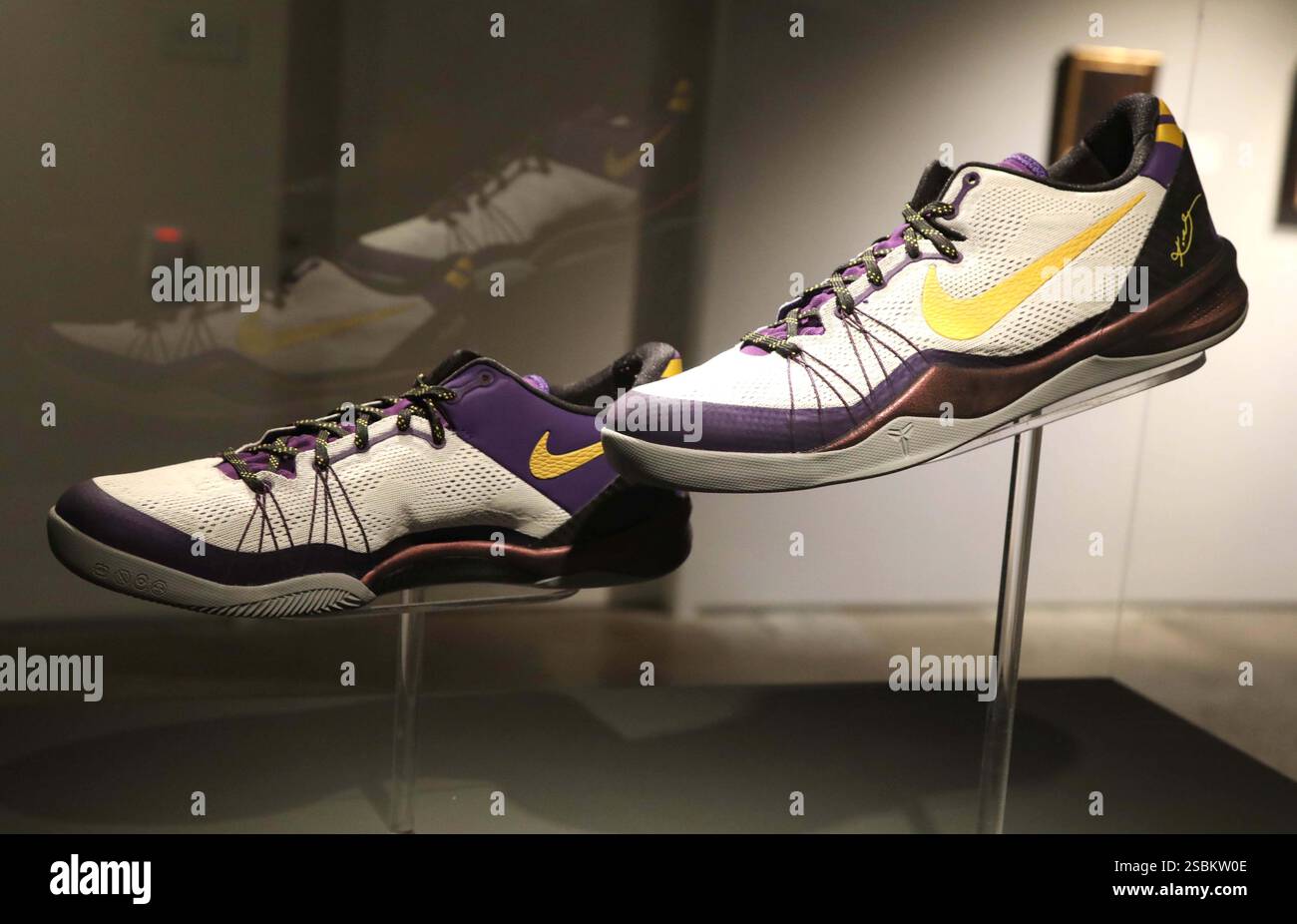 New York, New York, USA. 3rd Feb, 2025. A view of Kobe Bryant Los ...