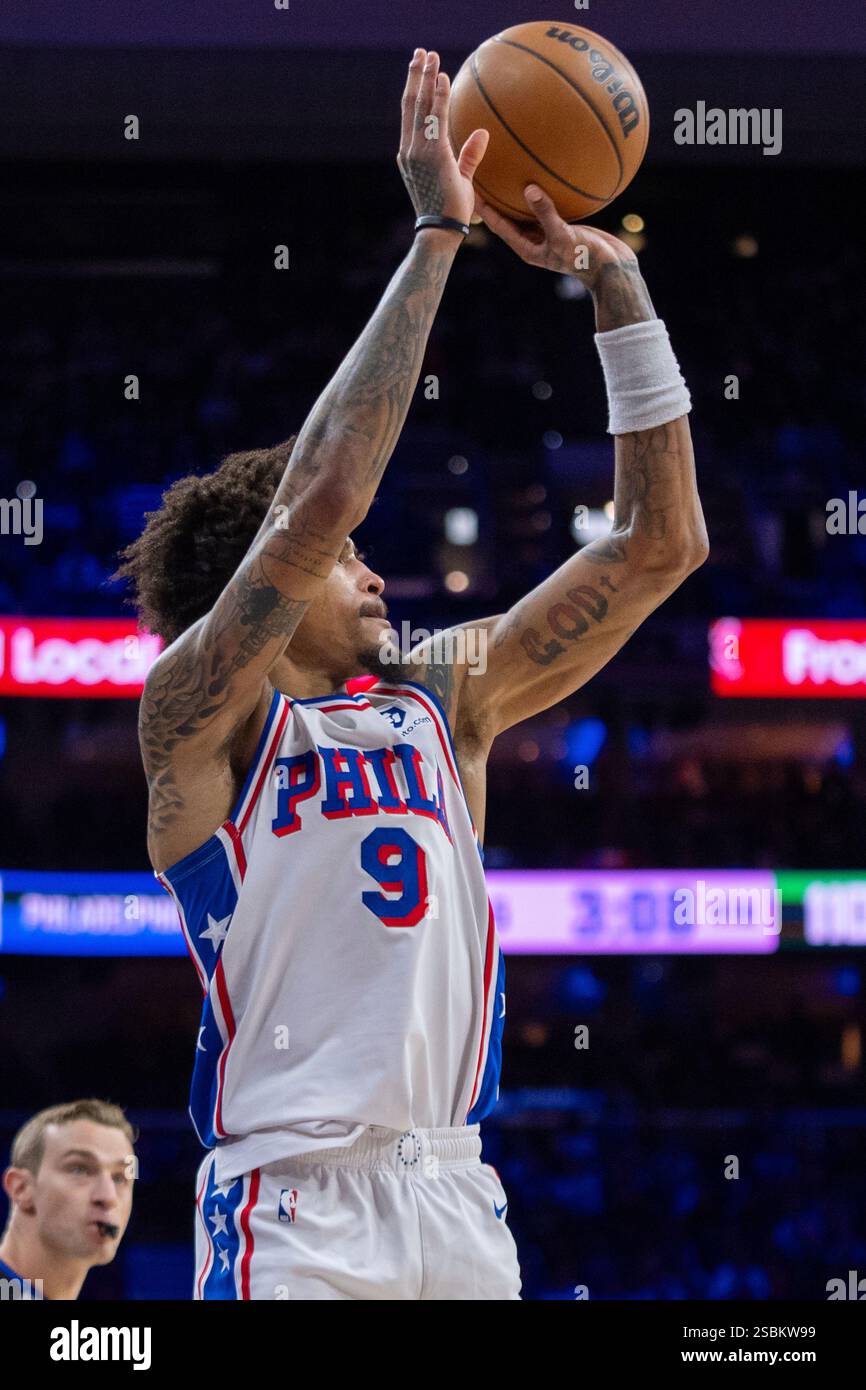 Philadelphia 76ers' Kelly Oubre Jr. shoots the ball during the NBA ...