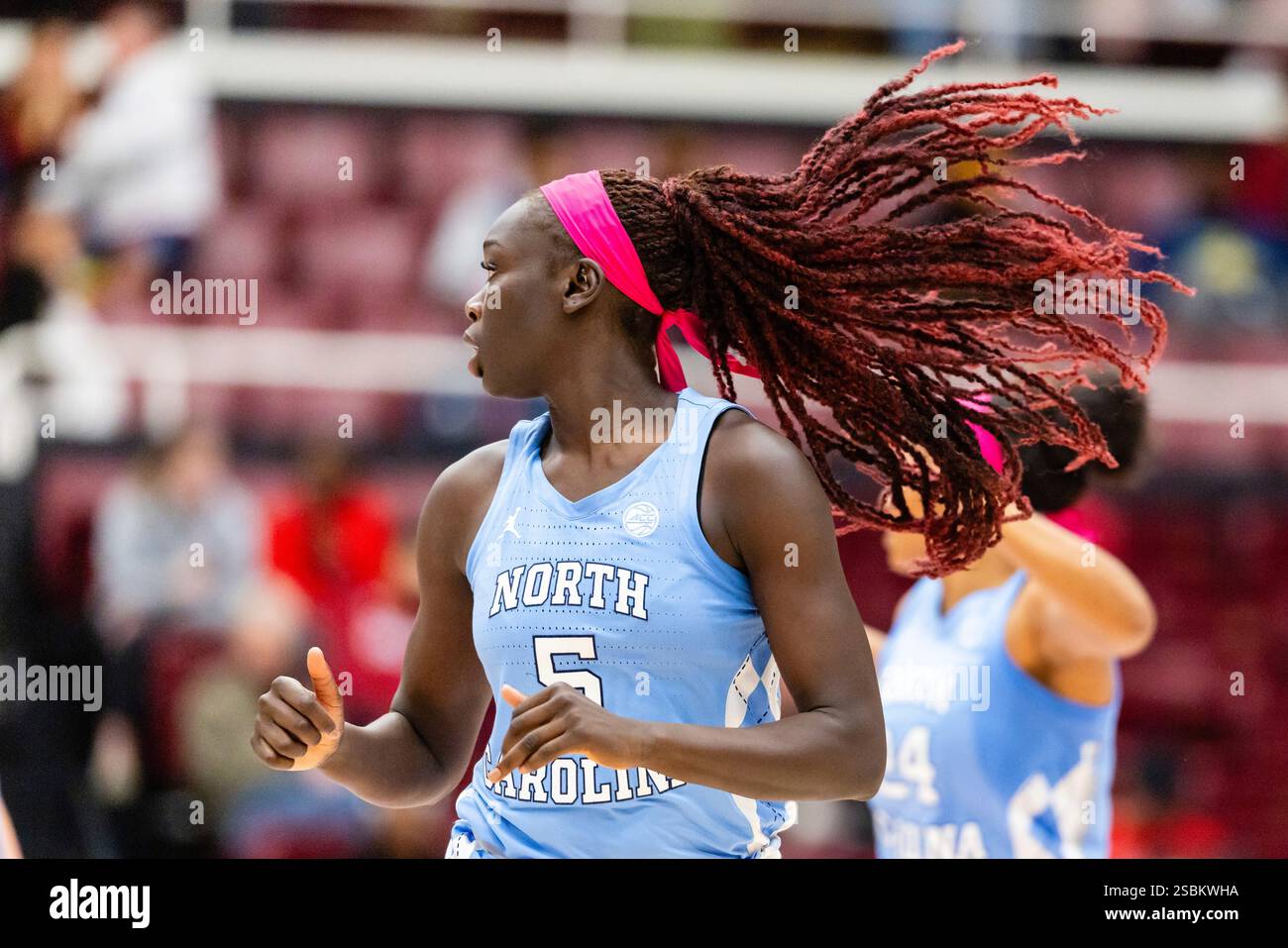 STANFORD, CA - FEBRUARY 02: North Carolina Tar Heels forward Maria ...