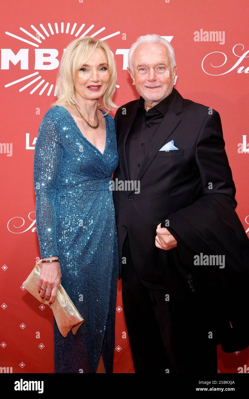 Politiker Wolfgang Kubicki FDP und seine Ehefrau Annette Marberth ...