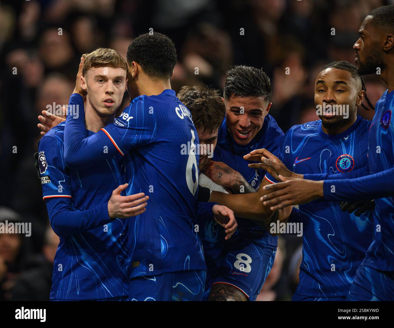 London, UK. 03rd Feb, 2025. Chelsea v West Ham United - Premier League ...