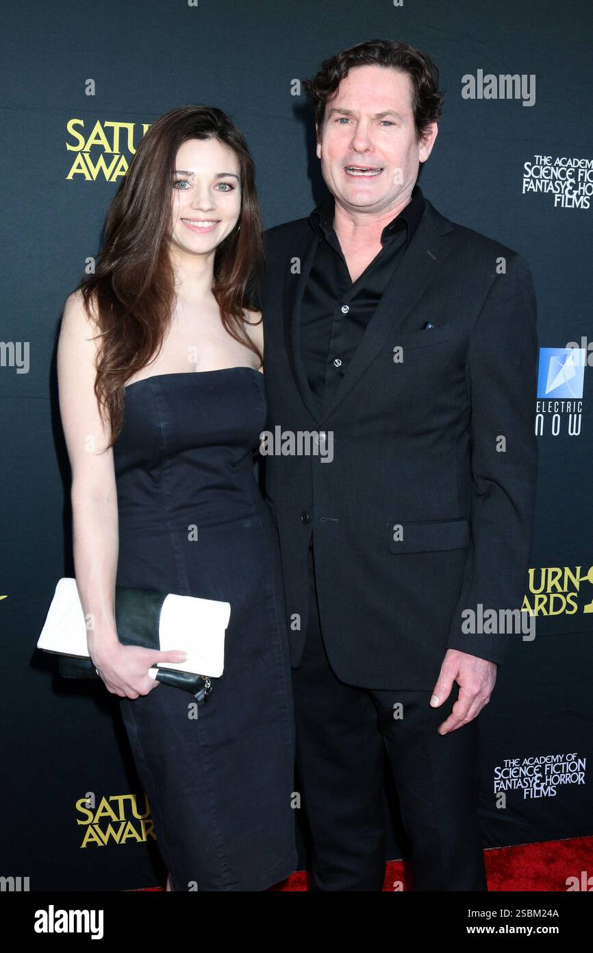 Los Angeles, USA. 2, February, 2024. Pictured left to right, Annalee ...