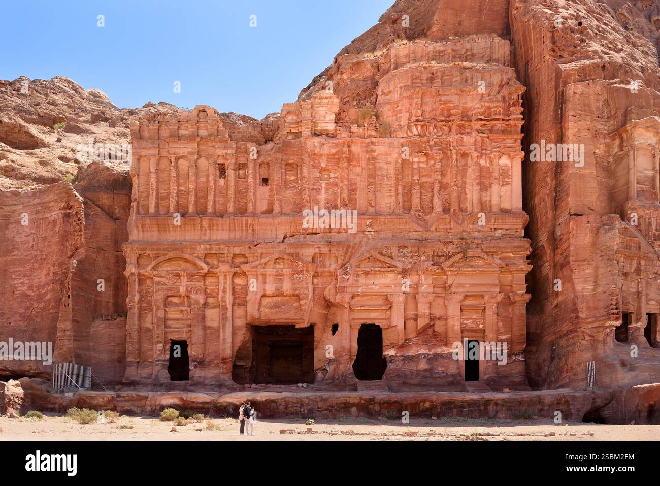 The Palace Tomb is a Nabataean tomb in the Petra Archaeological Park ...