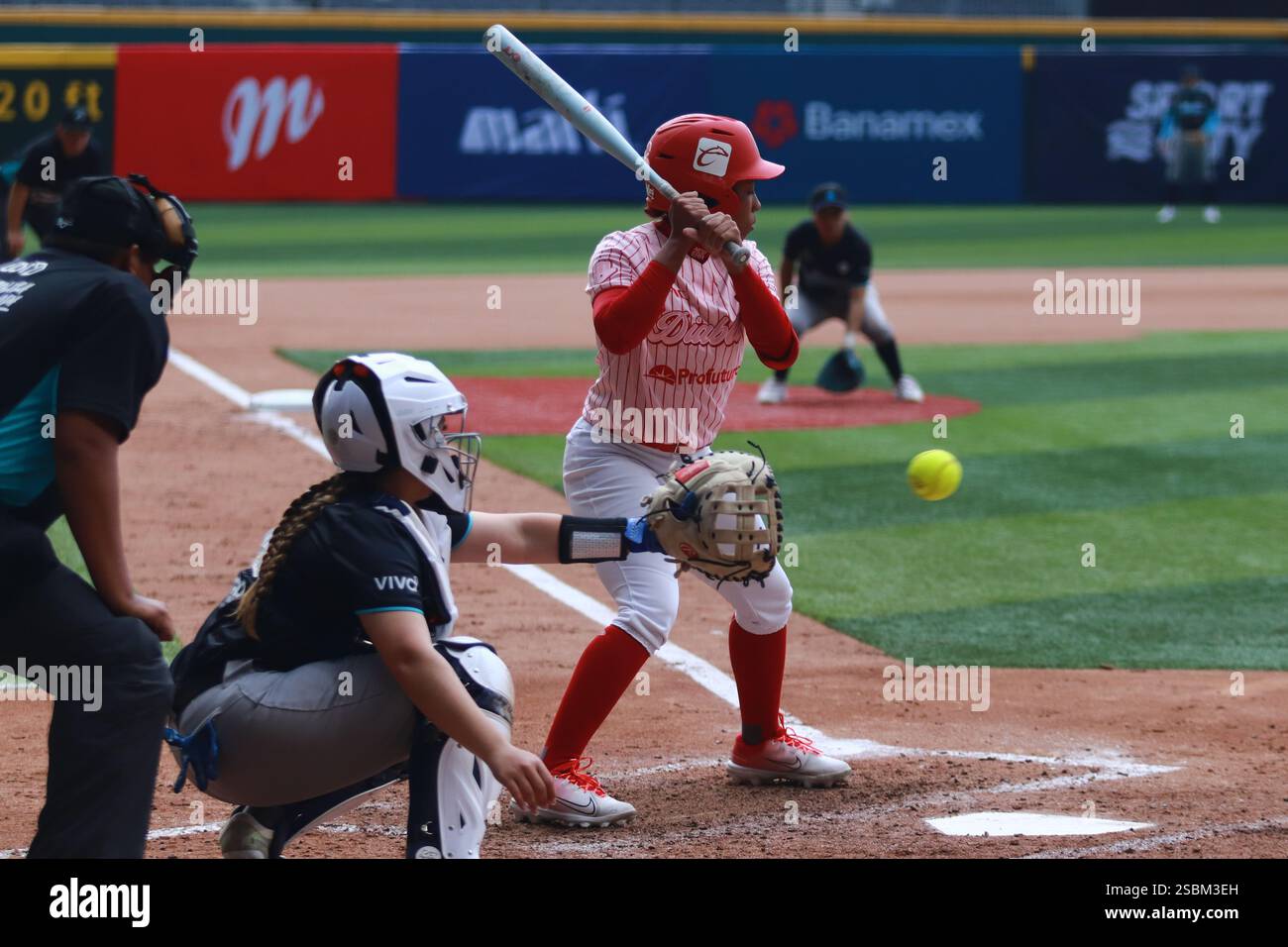 Mexico City, Mexico. 02nd Feb, 2025. Elizabeth Roberts #11of Diablos ...
