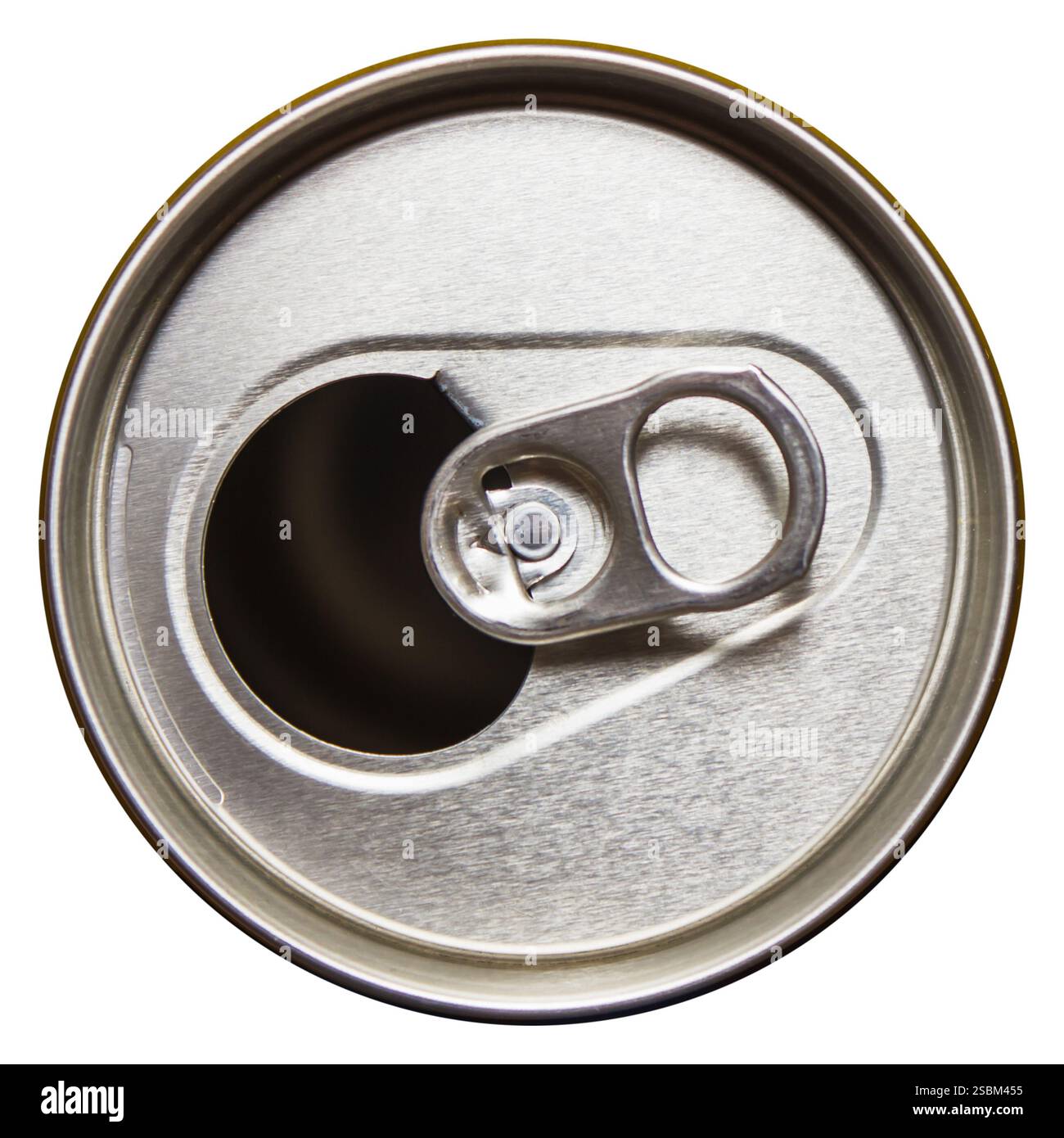 metal beer cans isolated on white background Stock Photo - Alamy