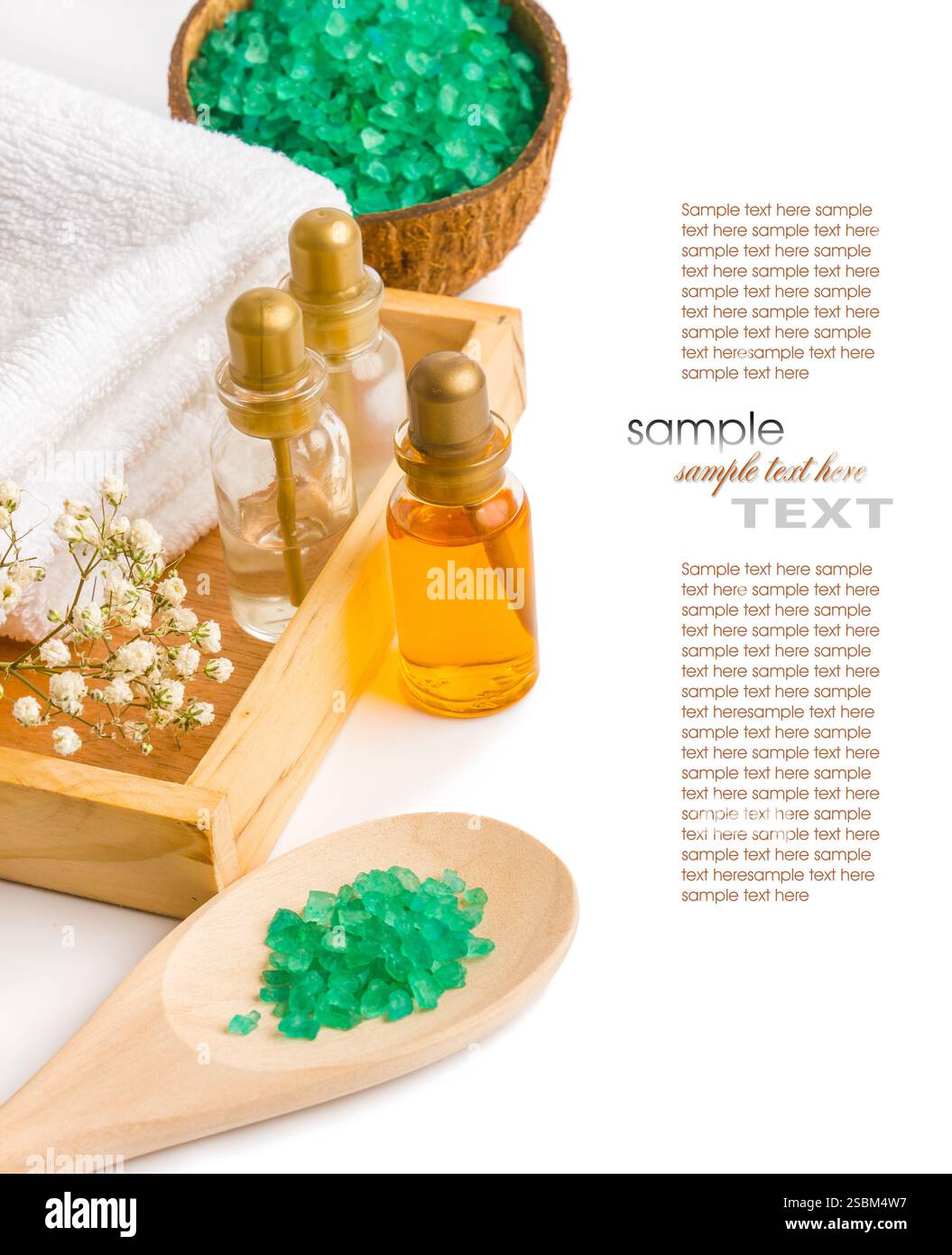 spa treatments and personal hygiene products Stock Photo - Alamy