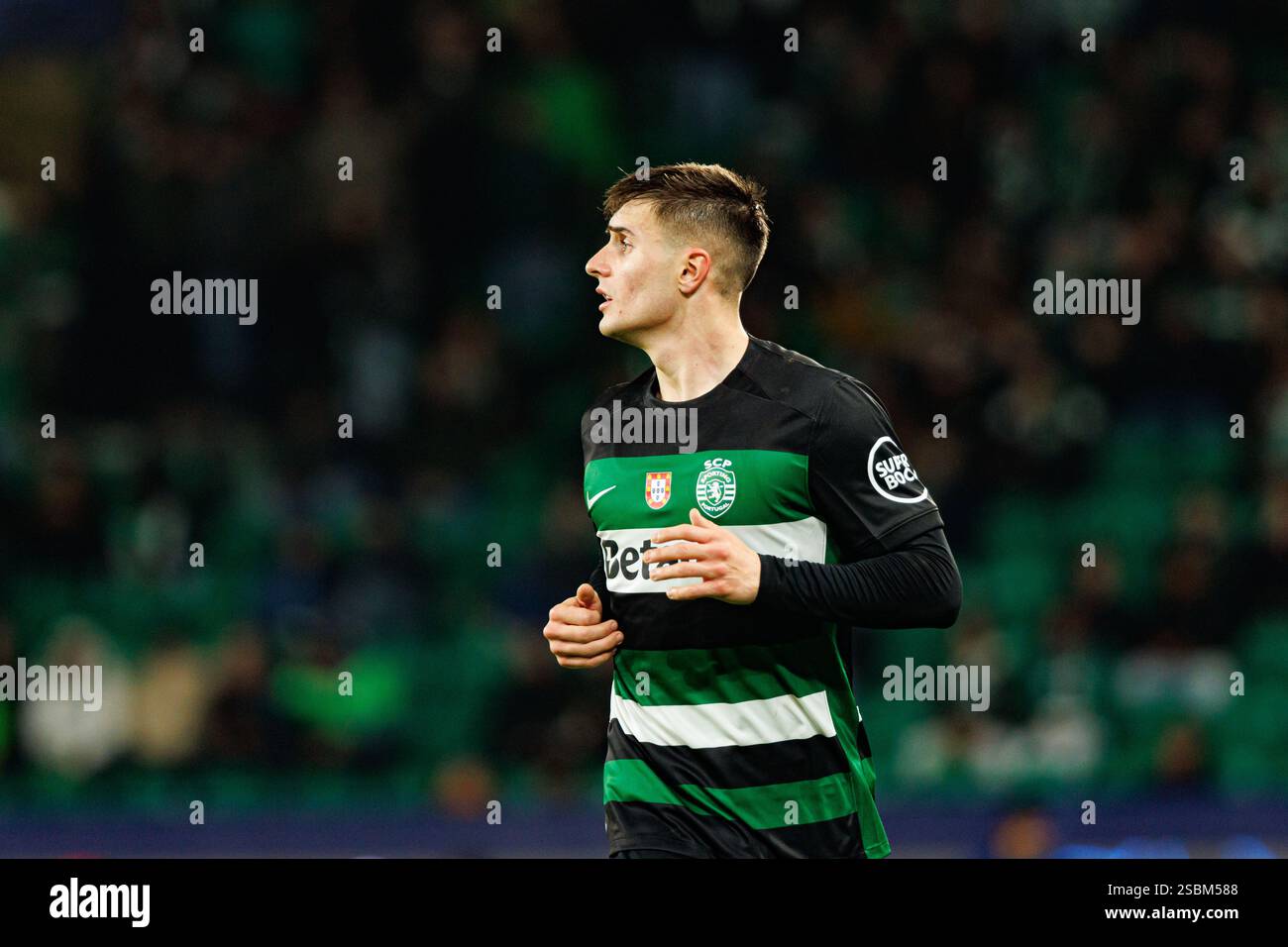 Ivan Fresneda seen during UEFA Champions League game between teams of ...