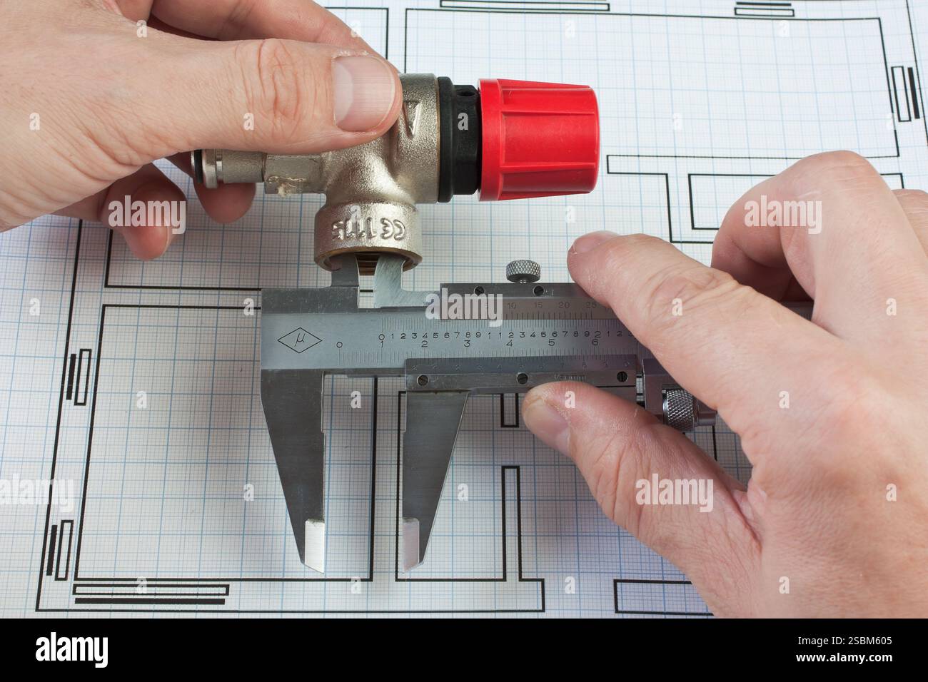 Plumbing fixtures and piping parts Stock Photo - Alamy