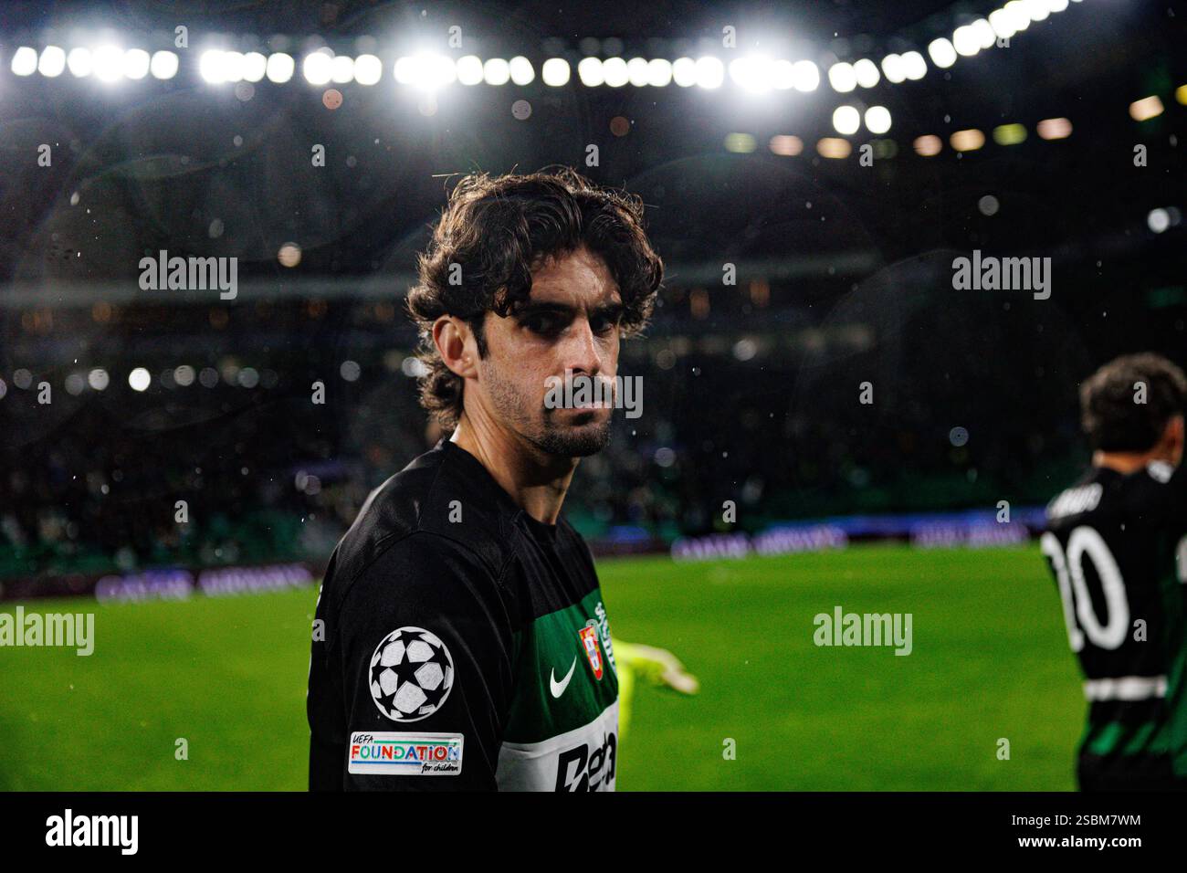 Franco Israel seen during UEFA Champions League game between teams of ...