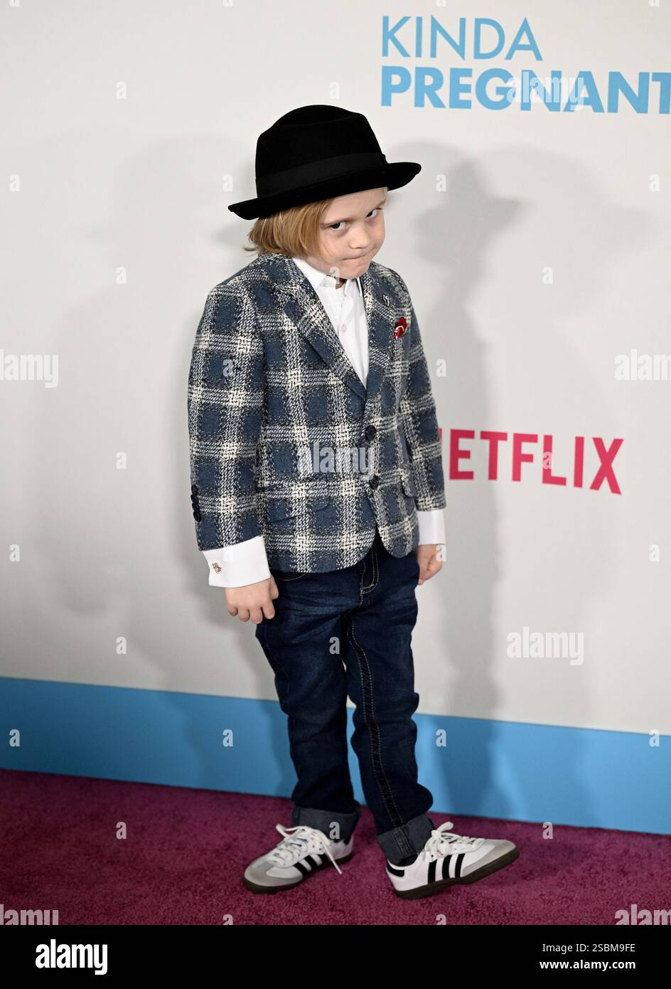 Duke McCloud attends the premiere of Netflix's "Kinda Pregnant" at The ...