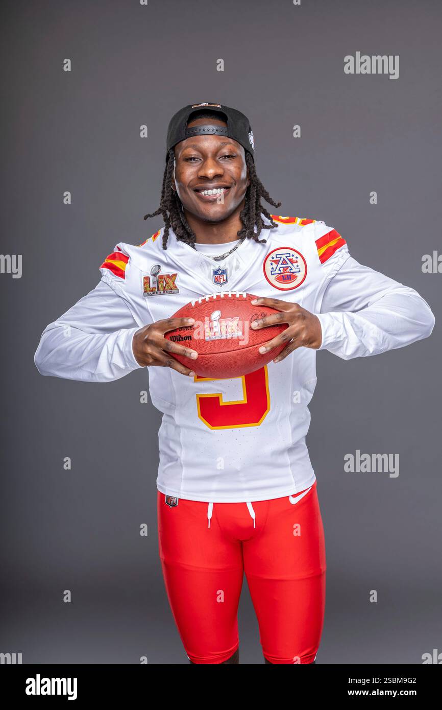 Kansas City Chiefs' Hollywood Brown (5) poses for a portrait at NFL ...